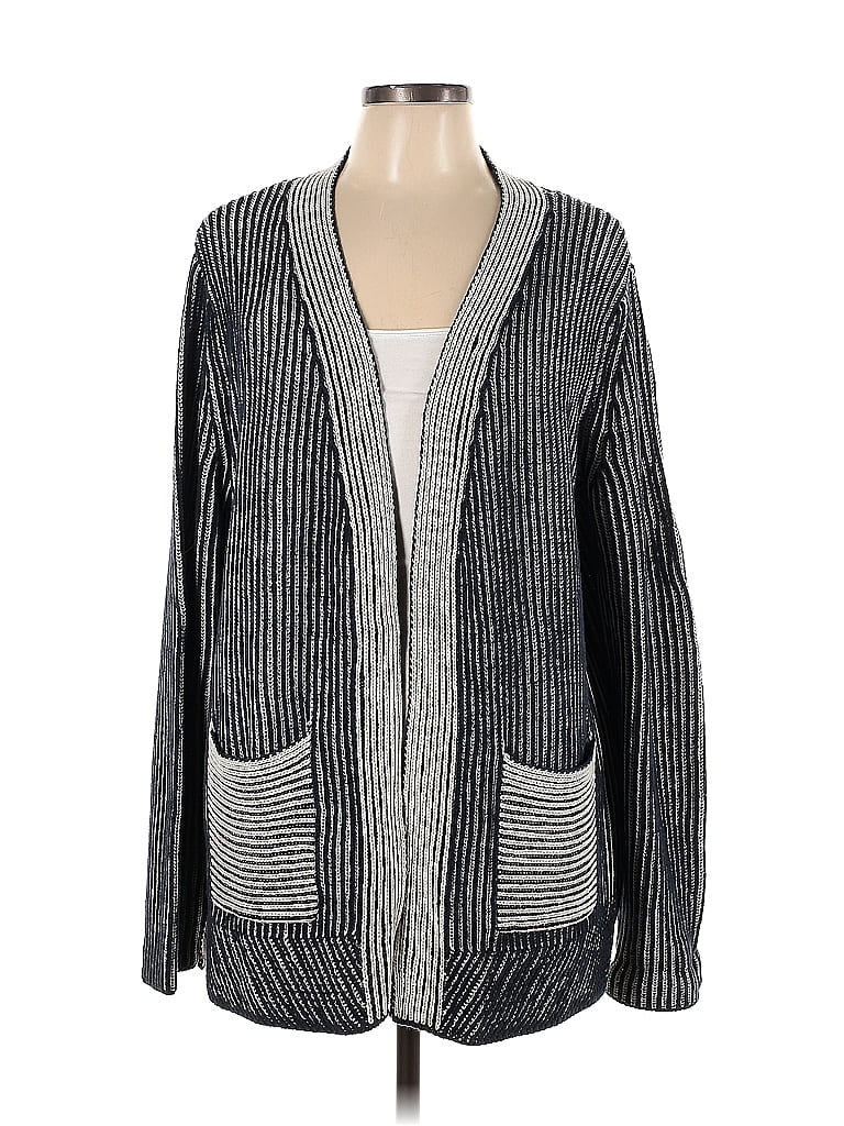 Simply Vera Vera Wang Color Block Gray Cardigan Size L - 53% off | ThredUp