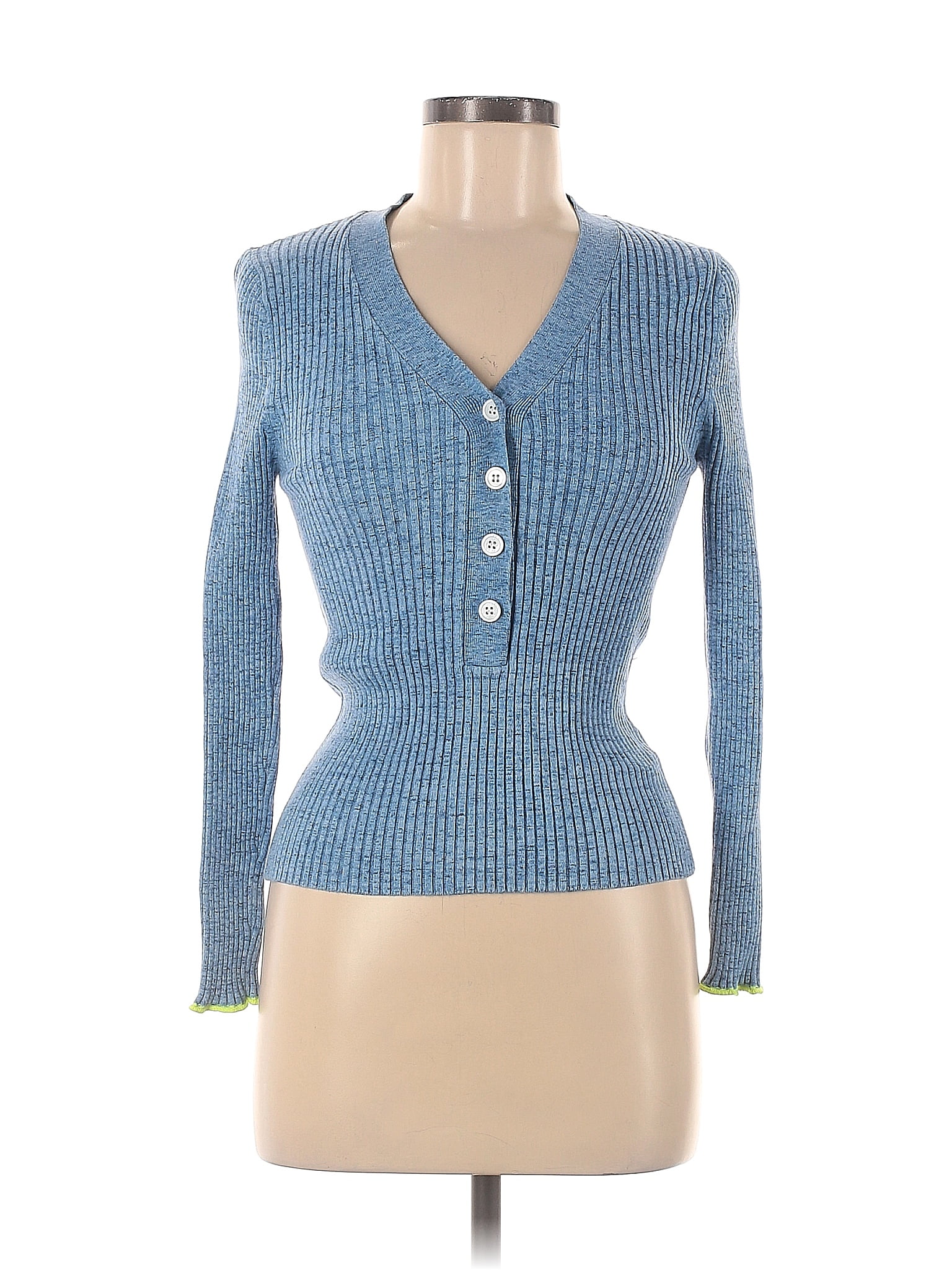 WISPR Color Block Solid Blue Pullover Sweater Size M - 70% off | ThredUp