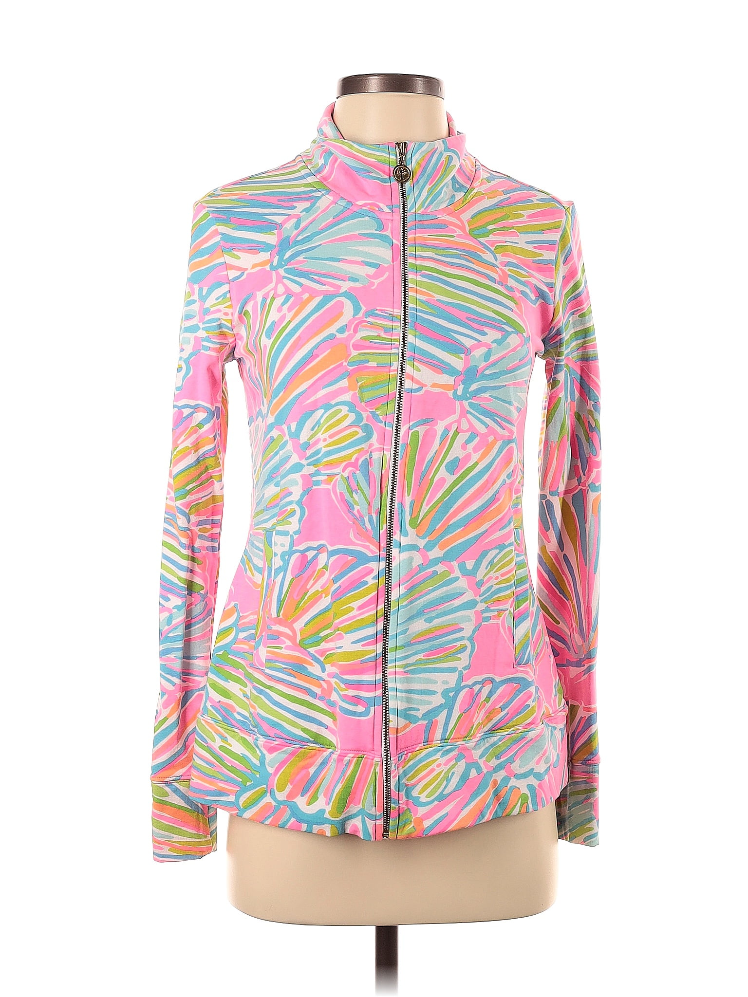 Lilly Pulitzer Pink Track Jacket Size S - 67% off | ThredUp
