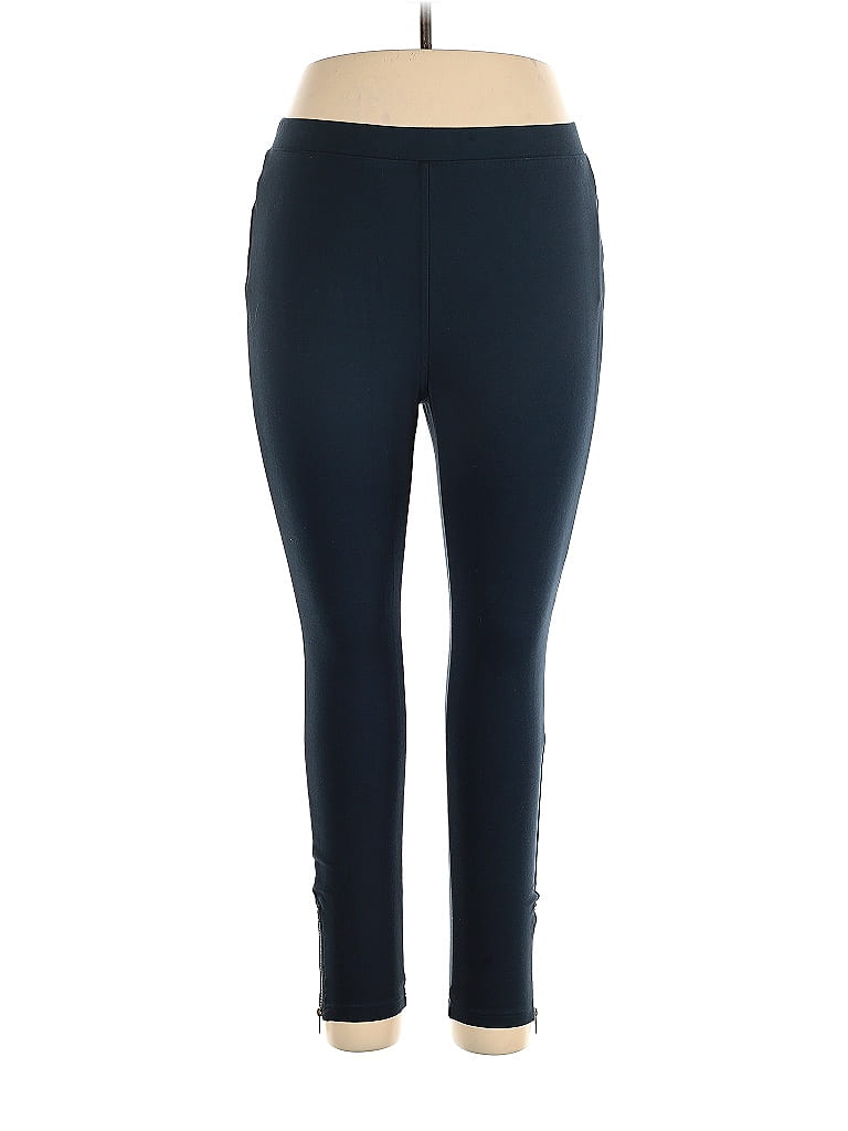 IMAN Blue Leggings Size XL - 72% off | ThredUp