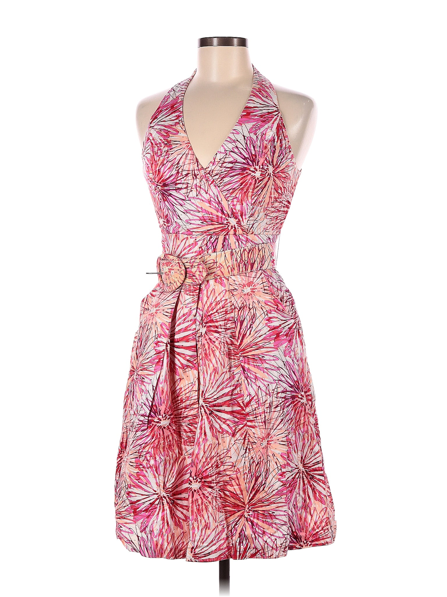 Muse Floral Multi Color Pink Casual Dress Size 6 - 79% off | ThredUp