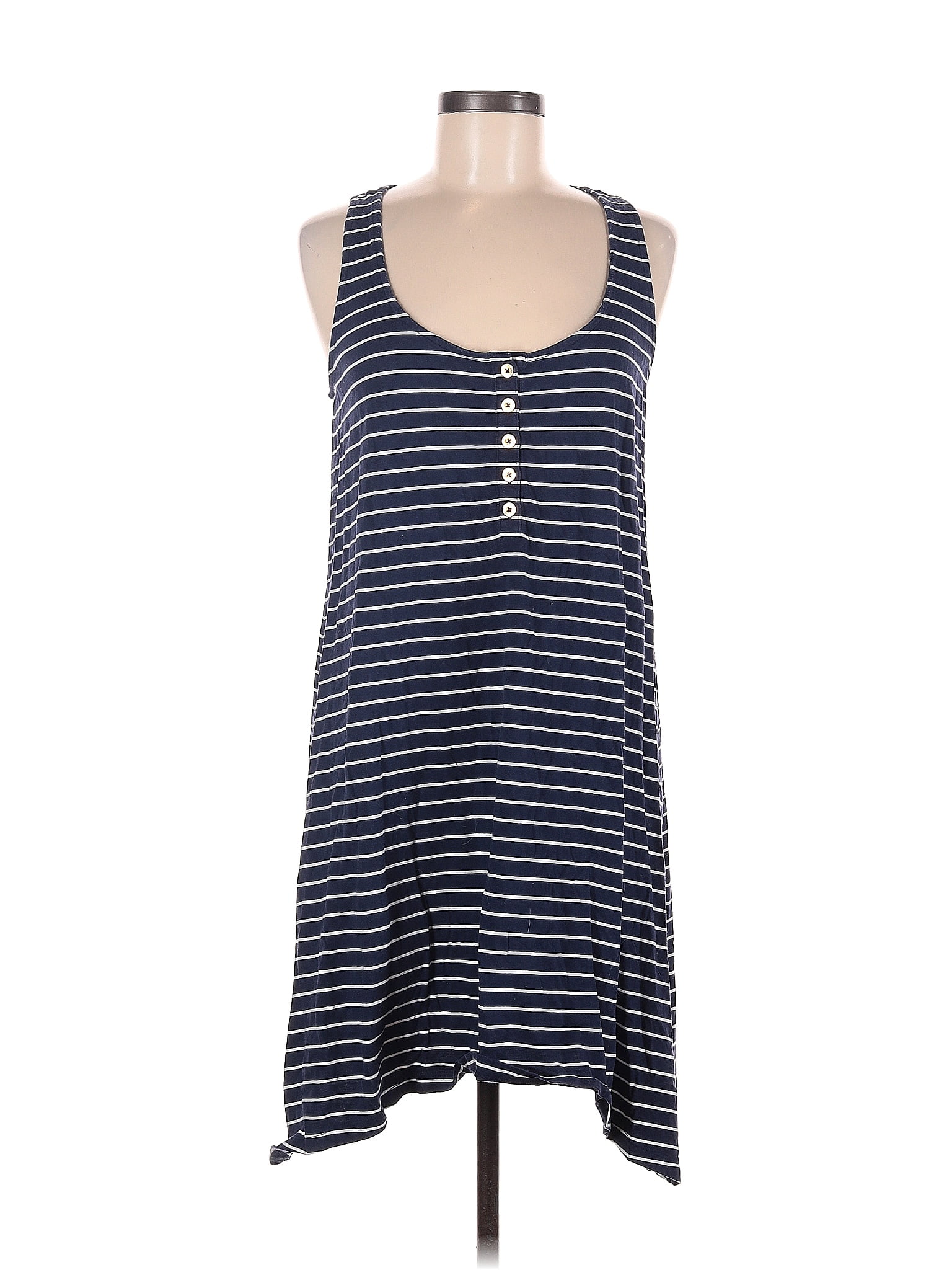 Lilly Pulitzer 100 Cotton Color Block Stripes Multi Color Blue Casual