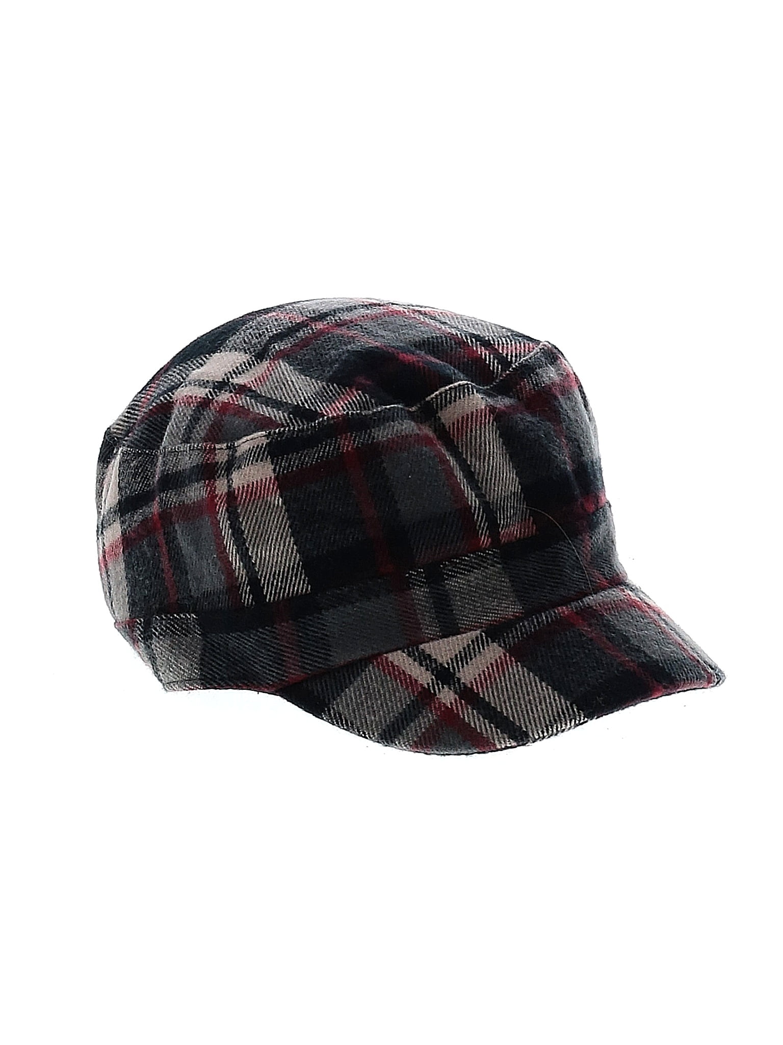D&Y 100% Acrylic Plaid Multi Color Gray Hat One Size - 31% off | ThredUp