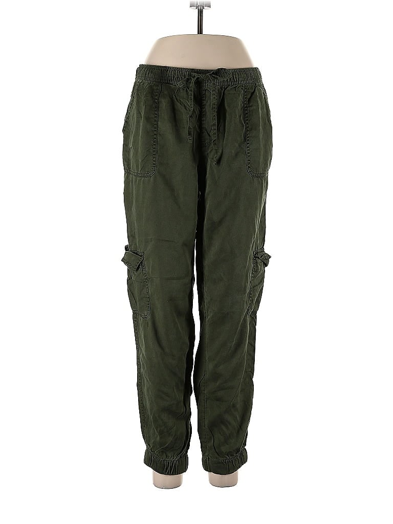C&C California 100% Lyocell Solid Green Cargo Pants Size L - 70% off ...