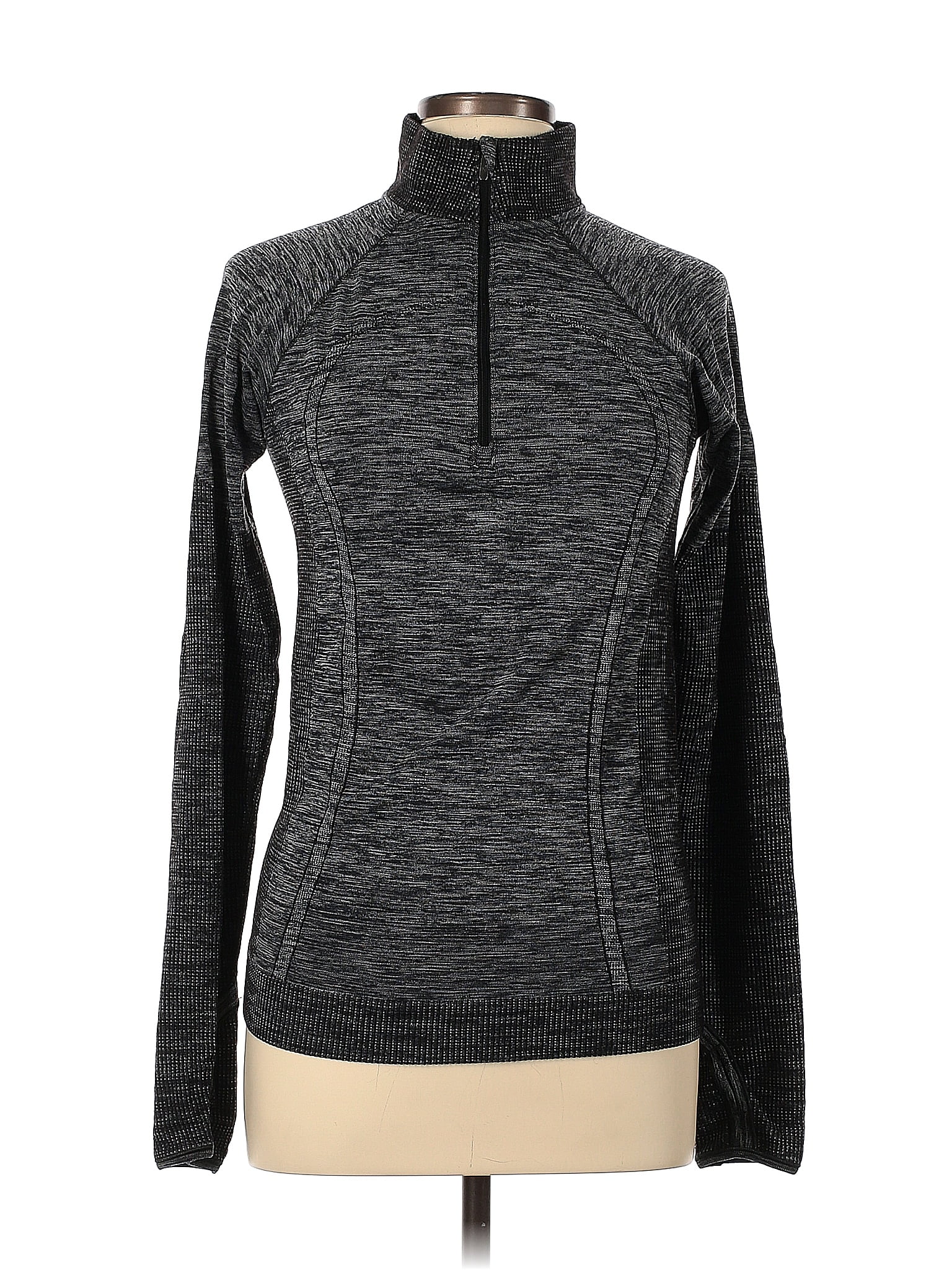 Lululemon Athletica Gray Track Jacket Size 10 - 52% off | ThredUp