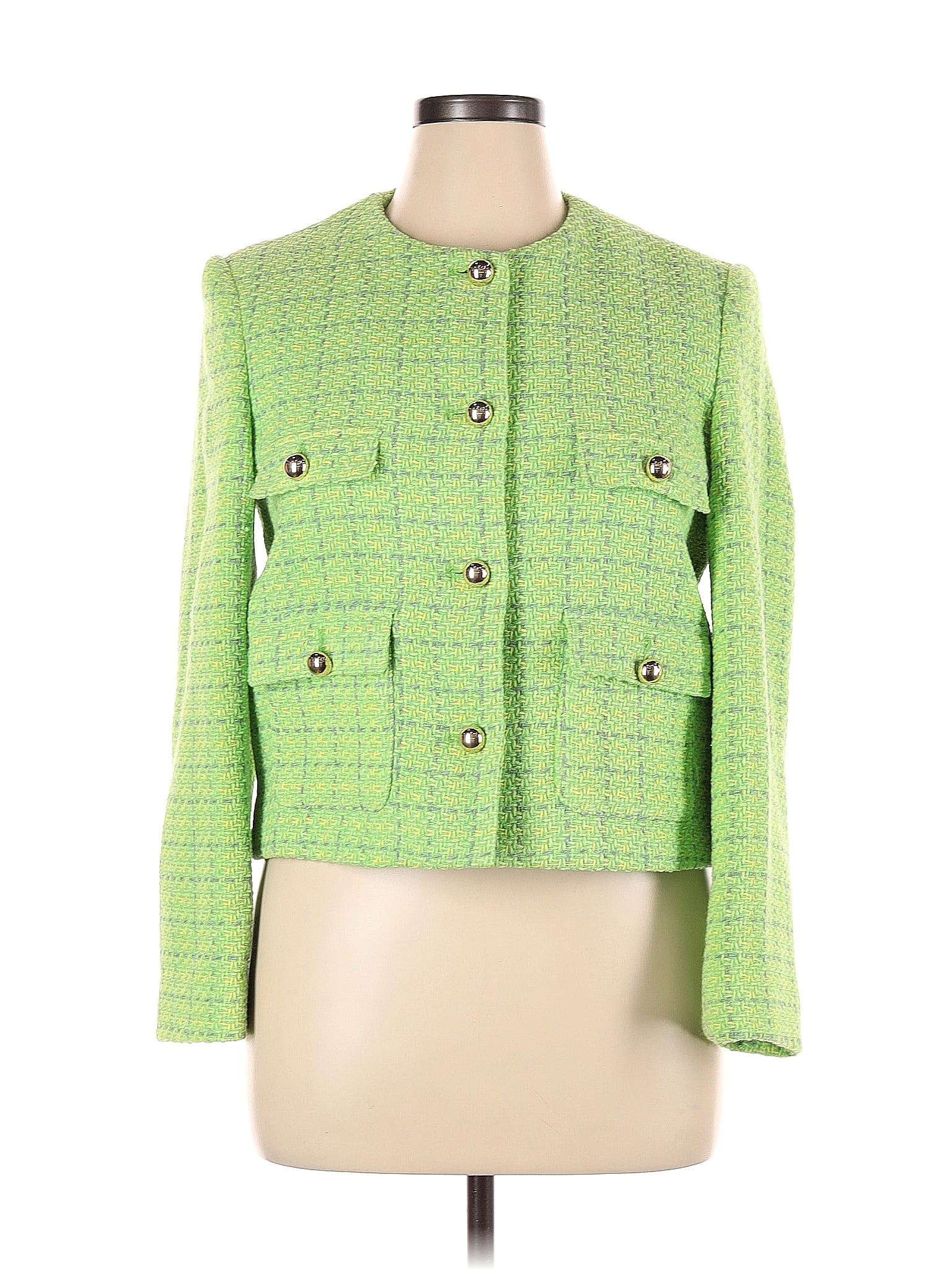 MNG Green Jacket Size XL - 54% off | ThredUp