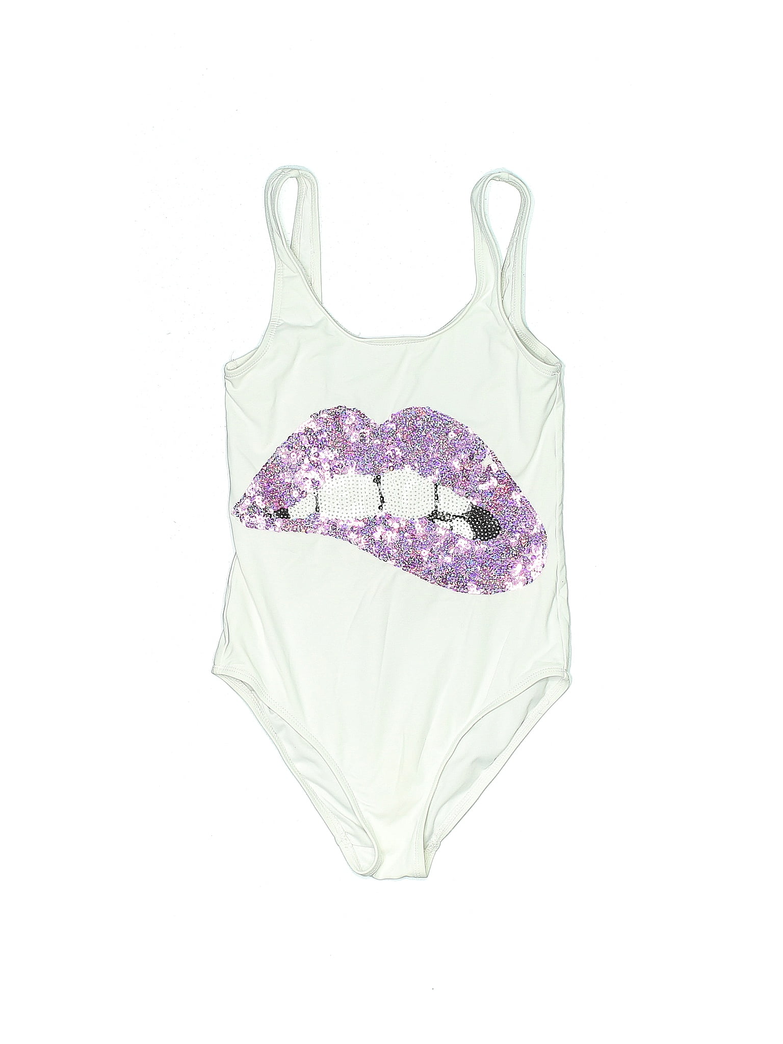 Stella Cove Floral White Ivory One Piece Swimsuit Size 10 65 Off
