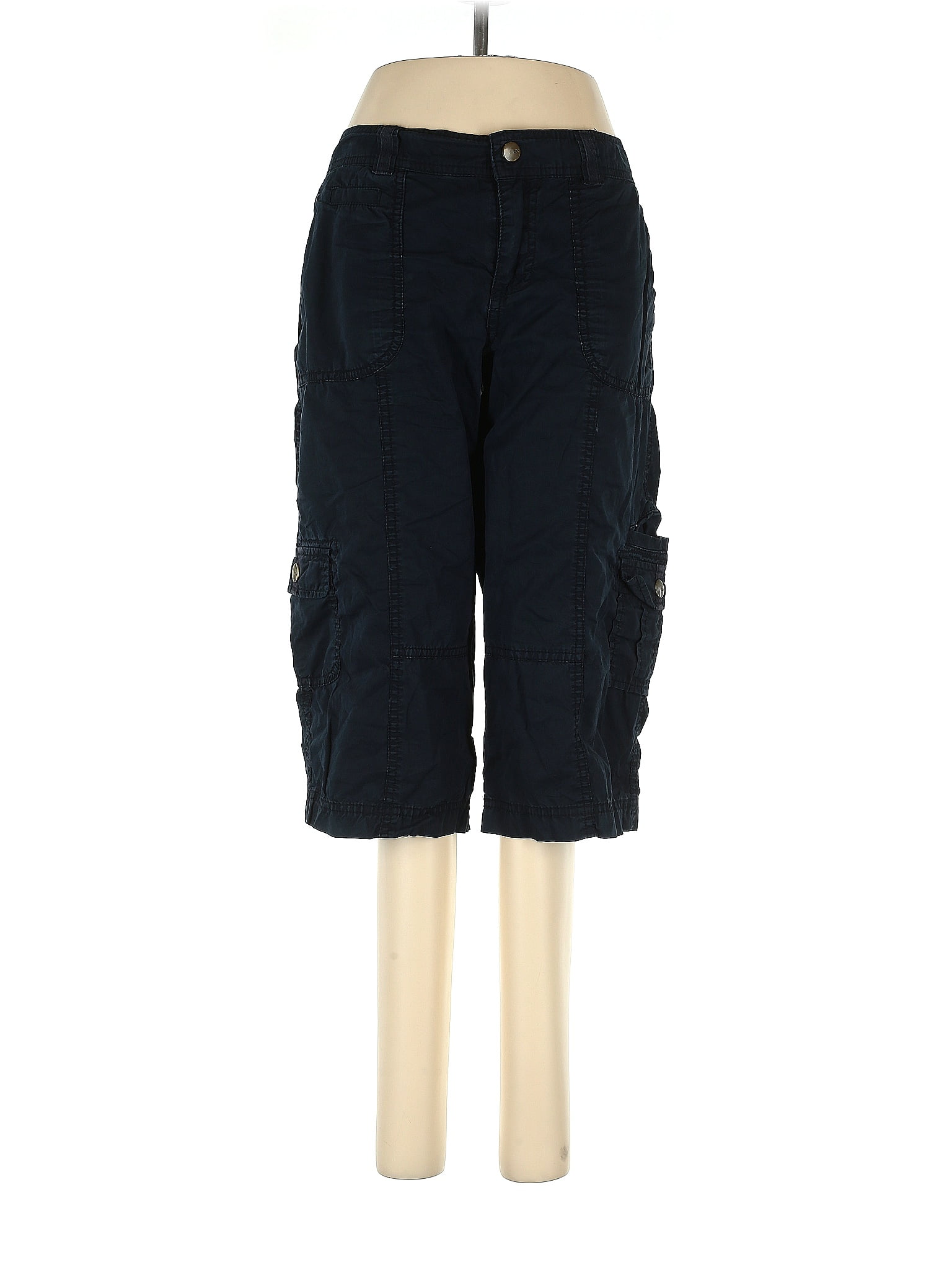 Gap Outlet 100% Cotton Solid Blue Cargo Pants Size 8 - 55% off | ThredUp