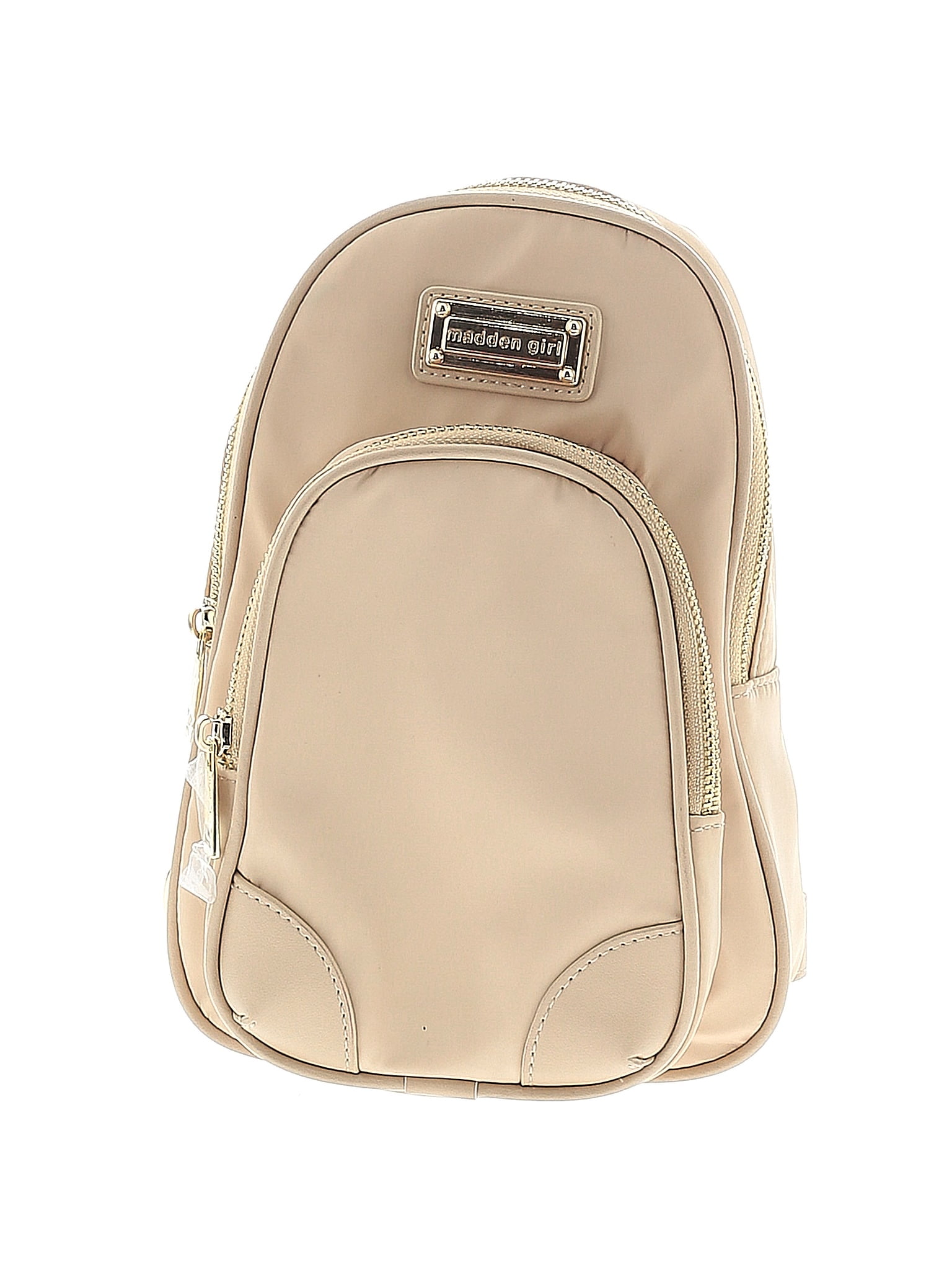Madden Girl Solid Tan Ivory Backpack One Size - 49% off | ThredUp