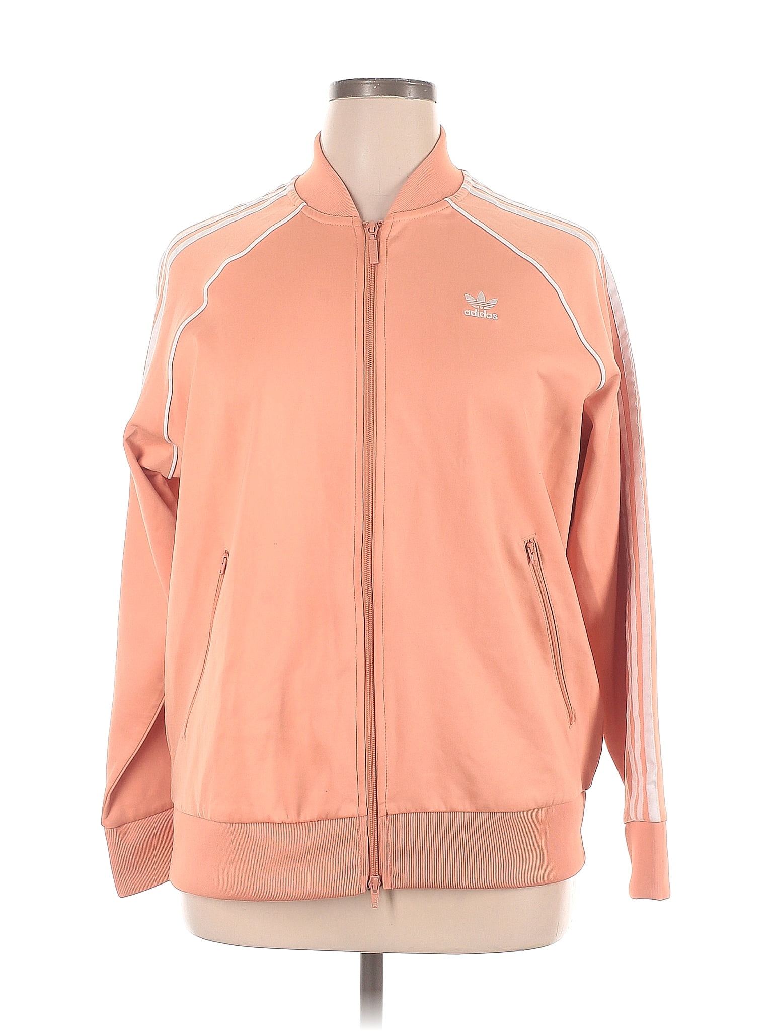 Adidas Pink Jacket Size 1X (Plus) - 66% off | ThredUp