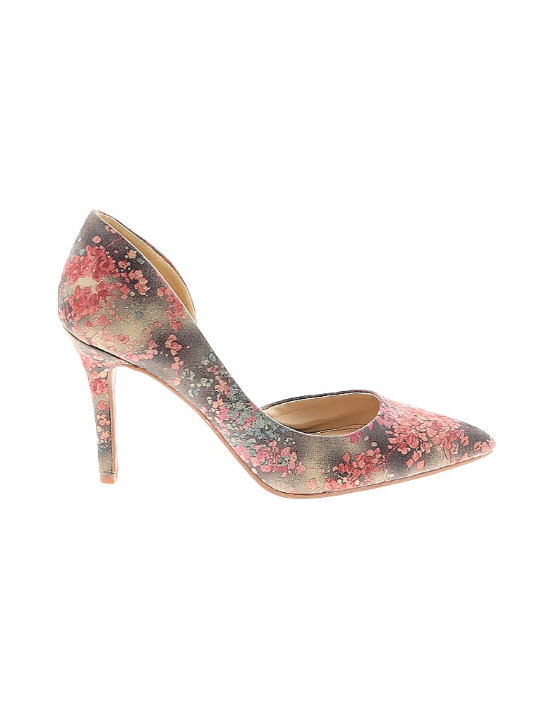 Jessica Simpson Floral Multi Color Pink Heels Size 6 - 68% off | ThredUp