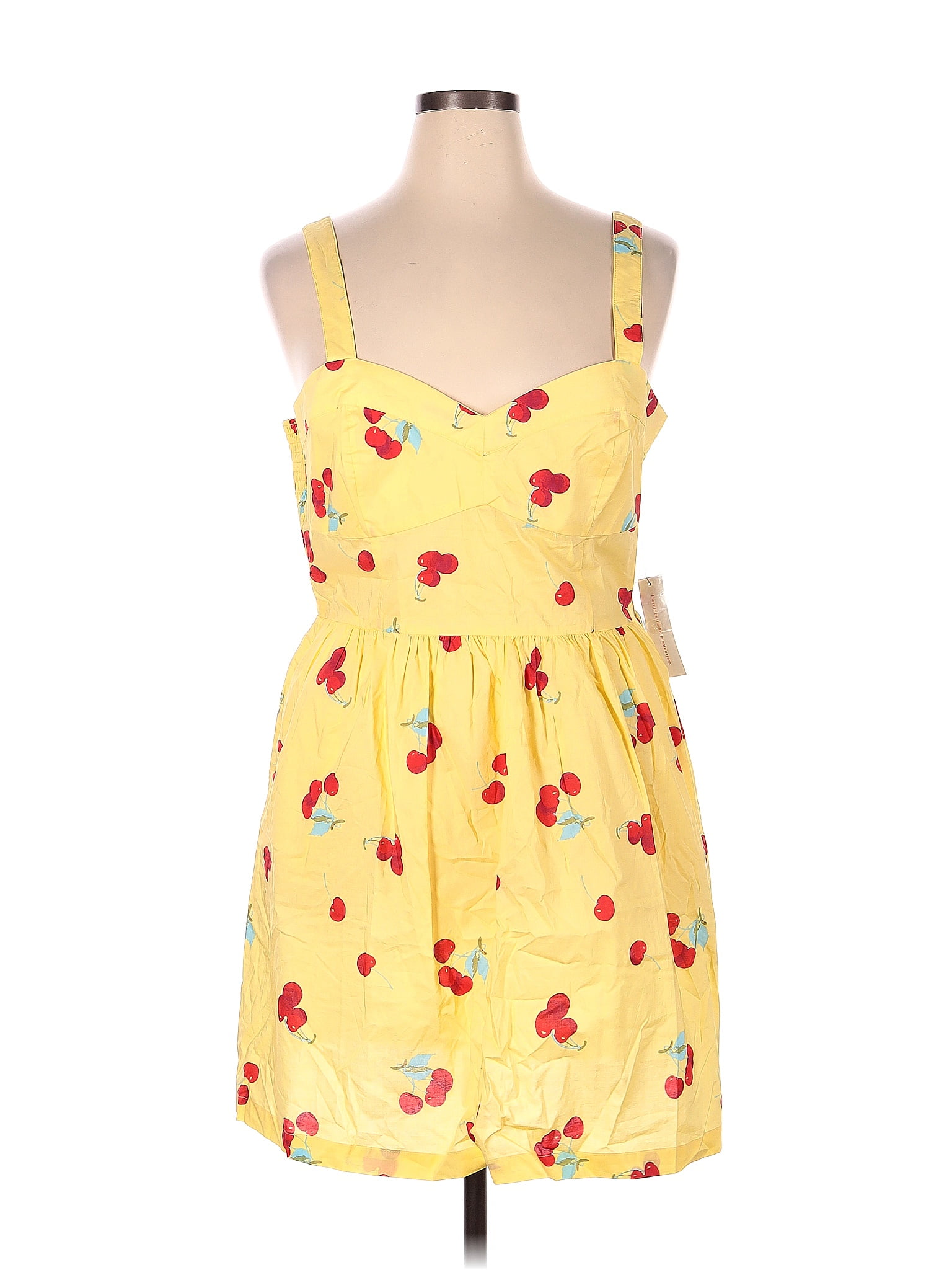 ModCloth Yellow Casual Dress Size XL - 40% off | ThredUp