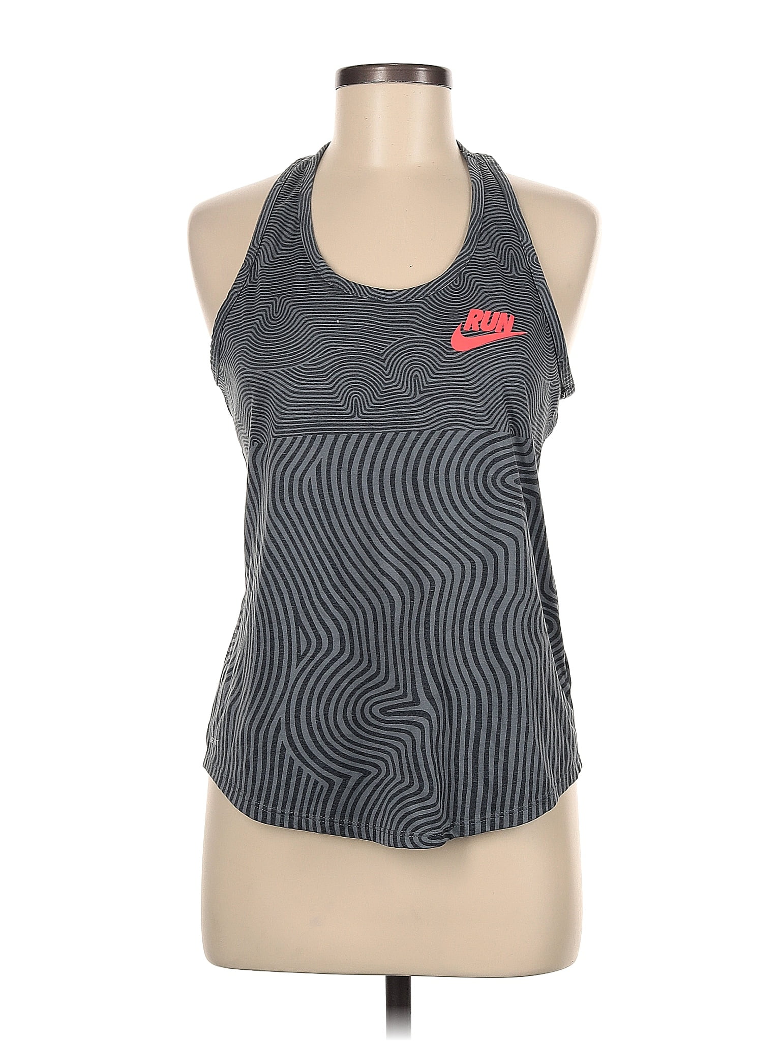 Nike Gray Active Tank Size M - 45% off | ThredUp