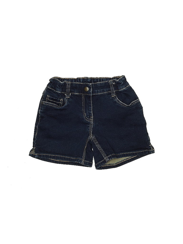 Hanna Andersson Solid Blue Denim Shorts Size 130 (CM) - 50% off | ThredUp