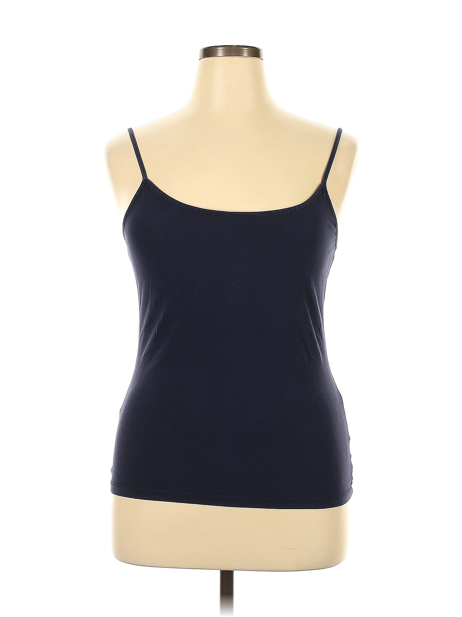 Merona Solid Blue Tank Top Size XL - 10% off | ThredUp