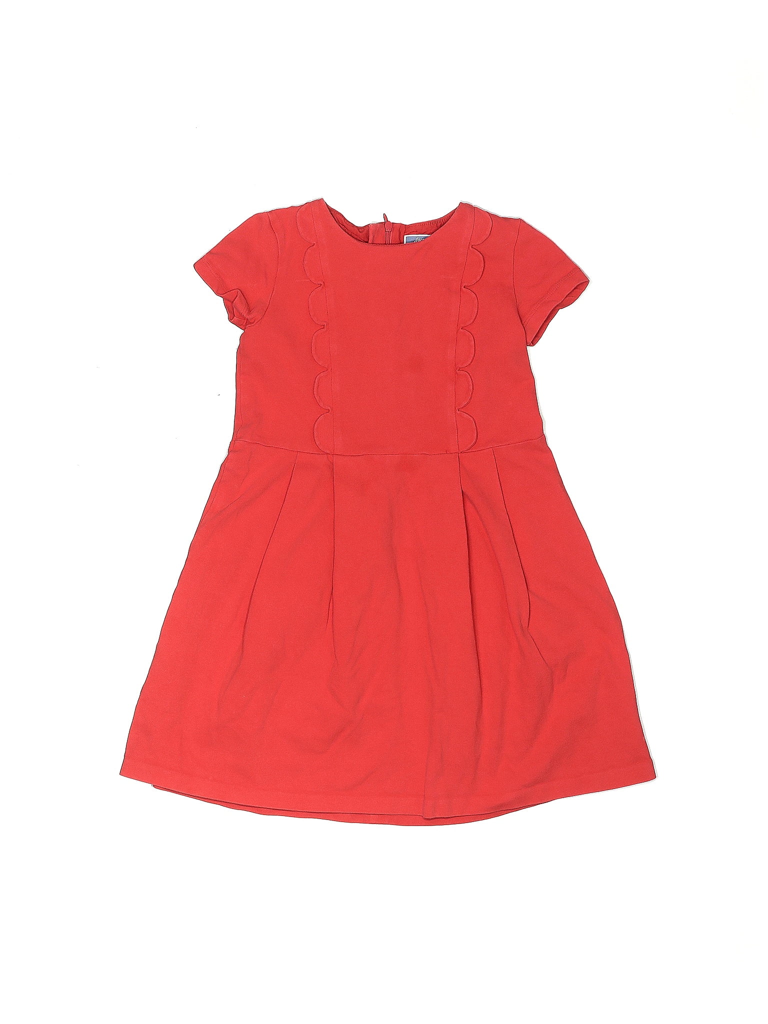 Jacadi Solid Red Dress Size 140 (CM) - 73% off | ThredUp
