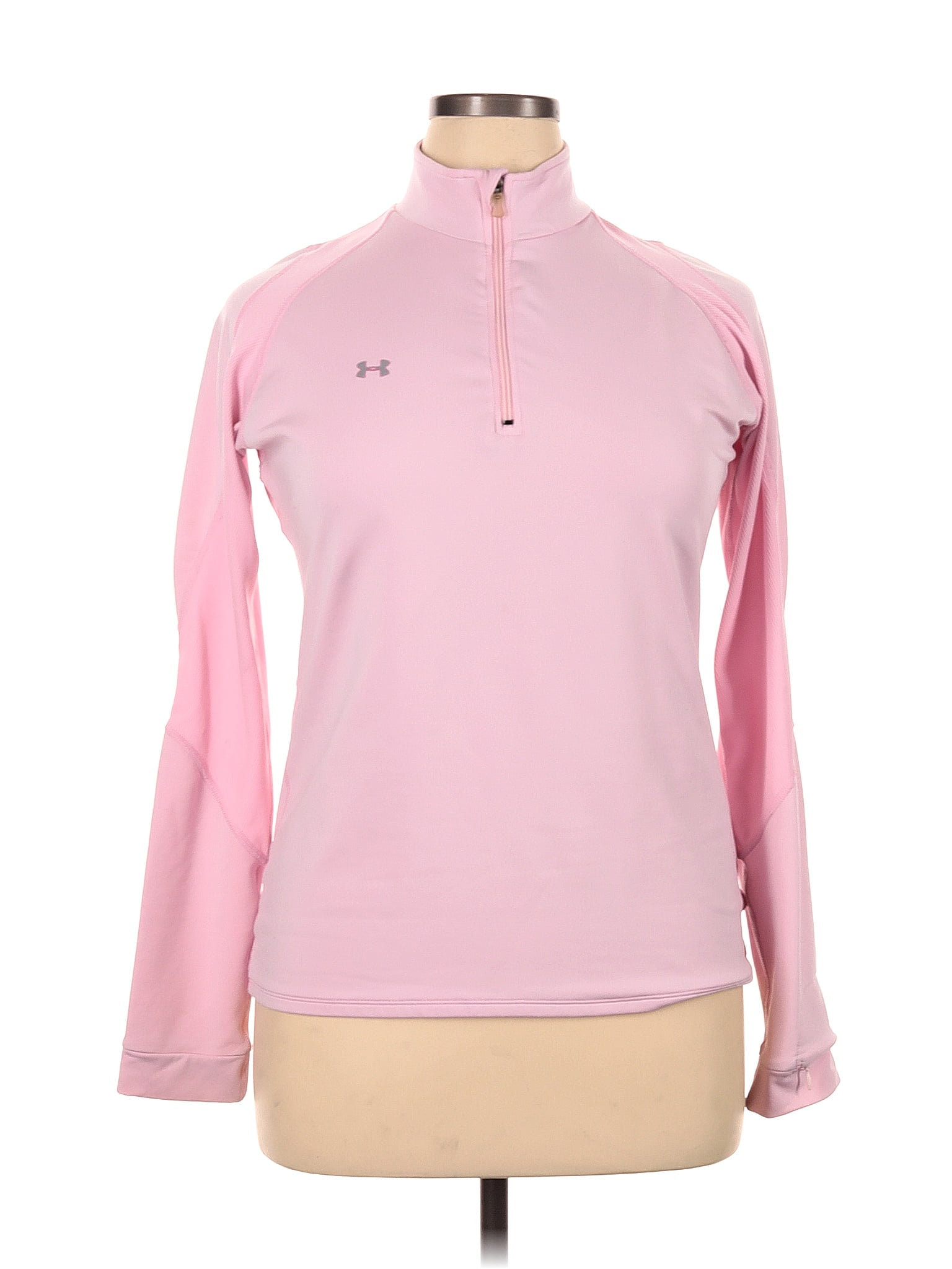 Under Armour Solid Pink Track Jacket Size XL - 48% off | ThredUp