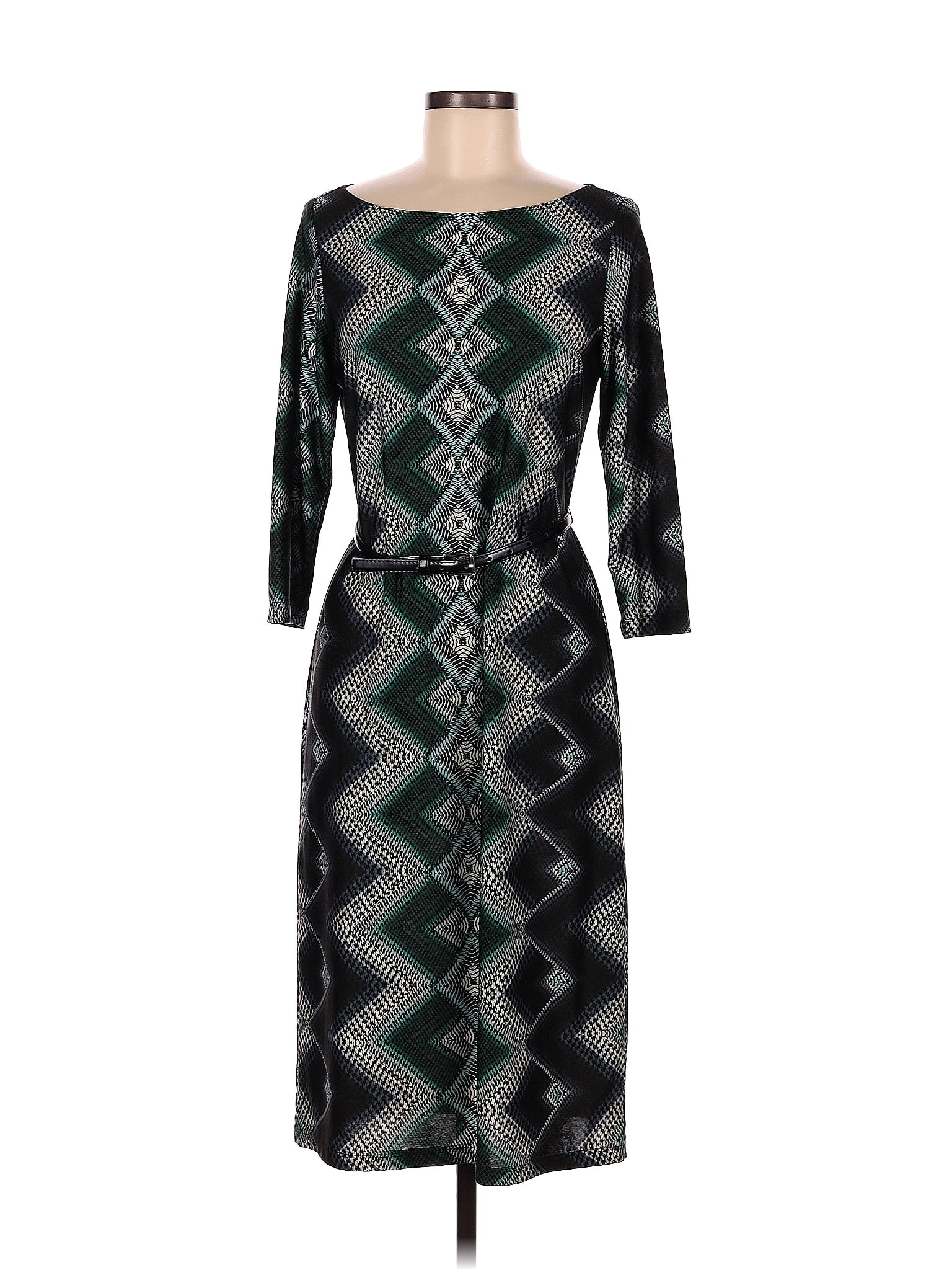 Shelby And Palmer Multi Color Green Casual Dress Size M 50 Off Thredup