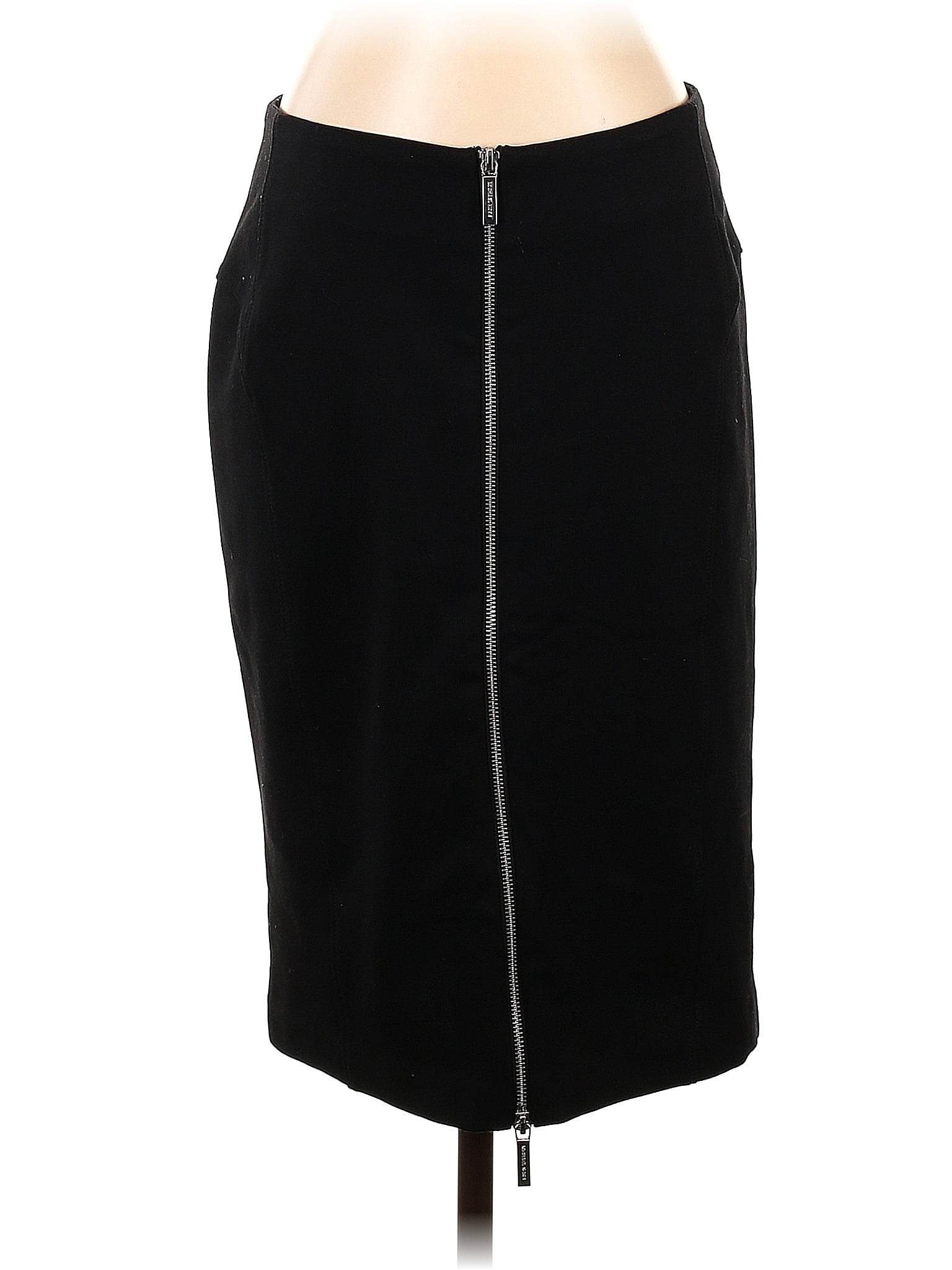 MICHAEL Michael Kors Solid Black Casual Skirt Size 8 - 75% off | ThredUp
