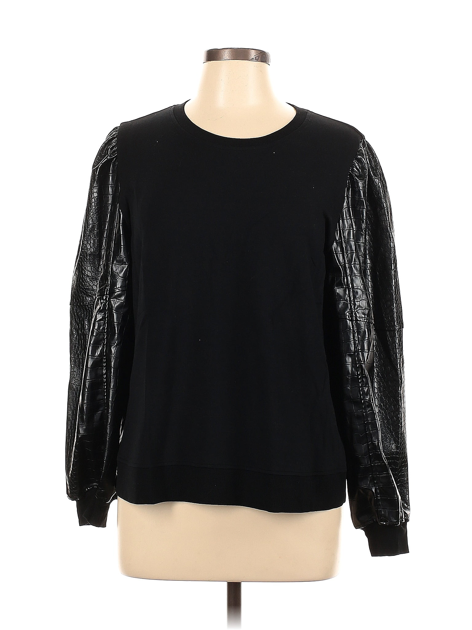 Generation Love Black Sweatshirt Size L - 81% off | ThredUp