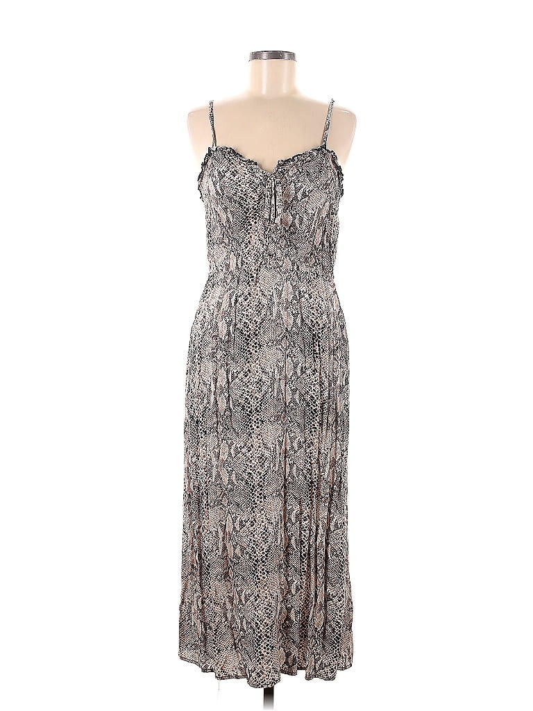 Wild Fable 100% Rayon Gray Casual Dress Size M - 50% off | ThredUp