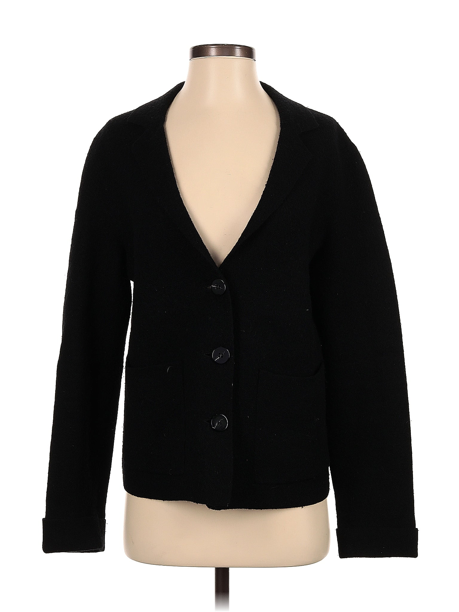 Moth Solid Black Jacket Size XS - 66% off | ThredUp
