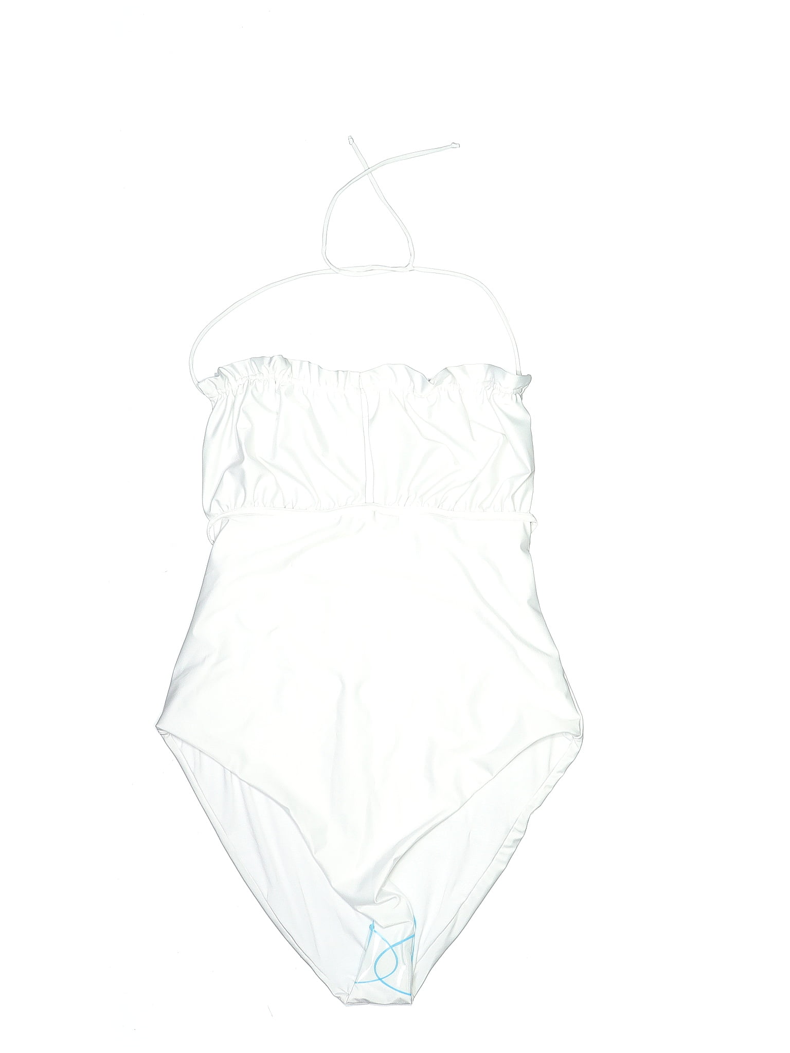 ASOS Solid White One Piece Swimsuit Size 12 - 39% off | ThredUp