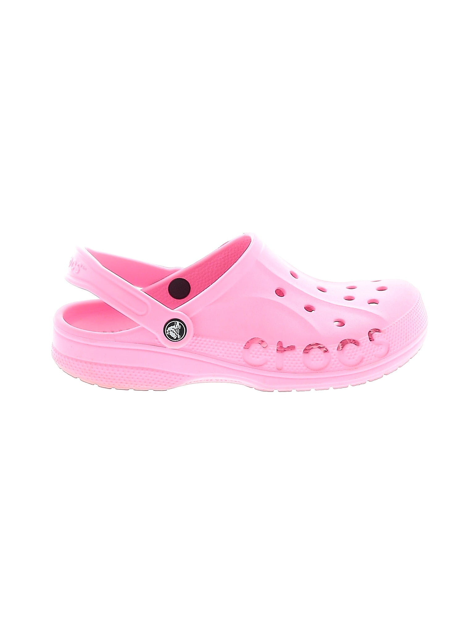 Crocs Solid Pink Mule/Clog Size 9 - 13% off | ThredUp