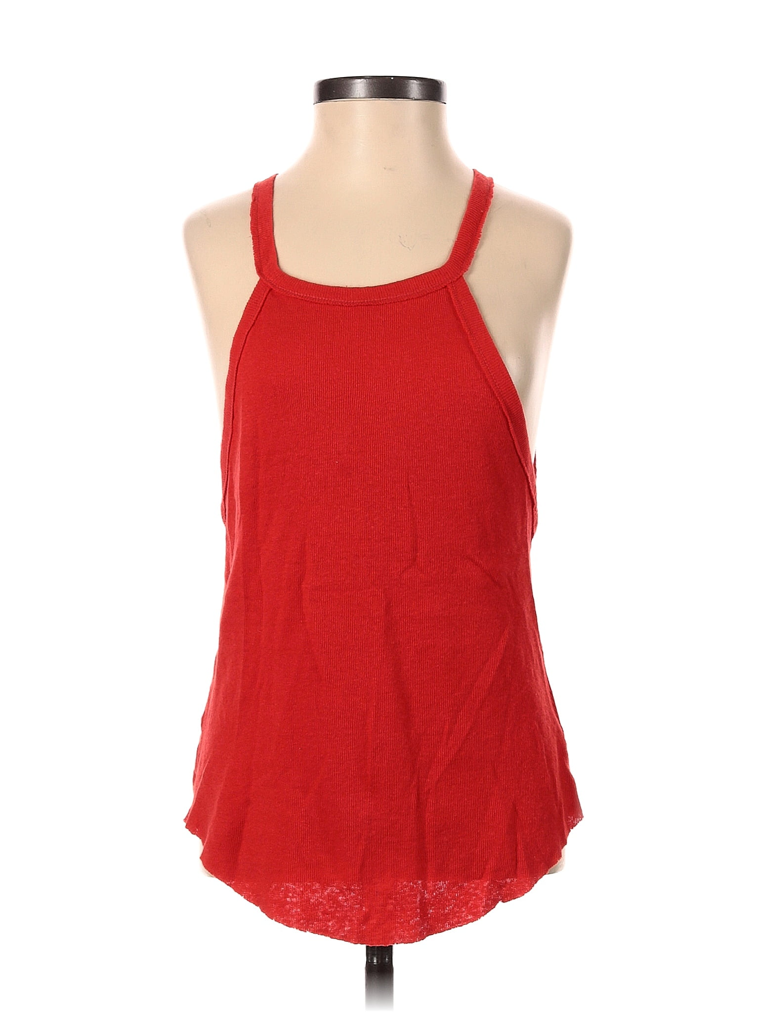 New Romantics Solid Red Tank Top Size Xs 75 Off Thredup