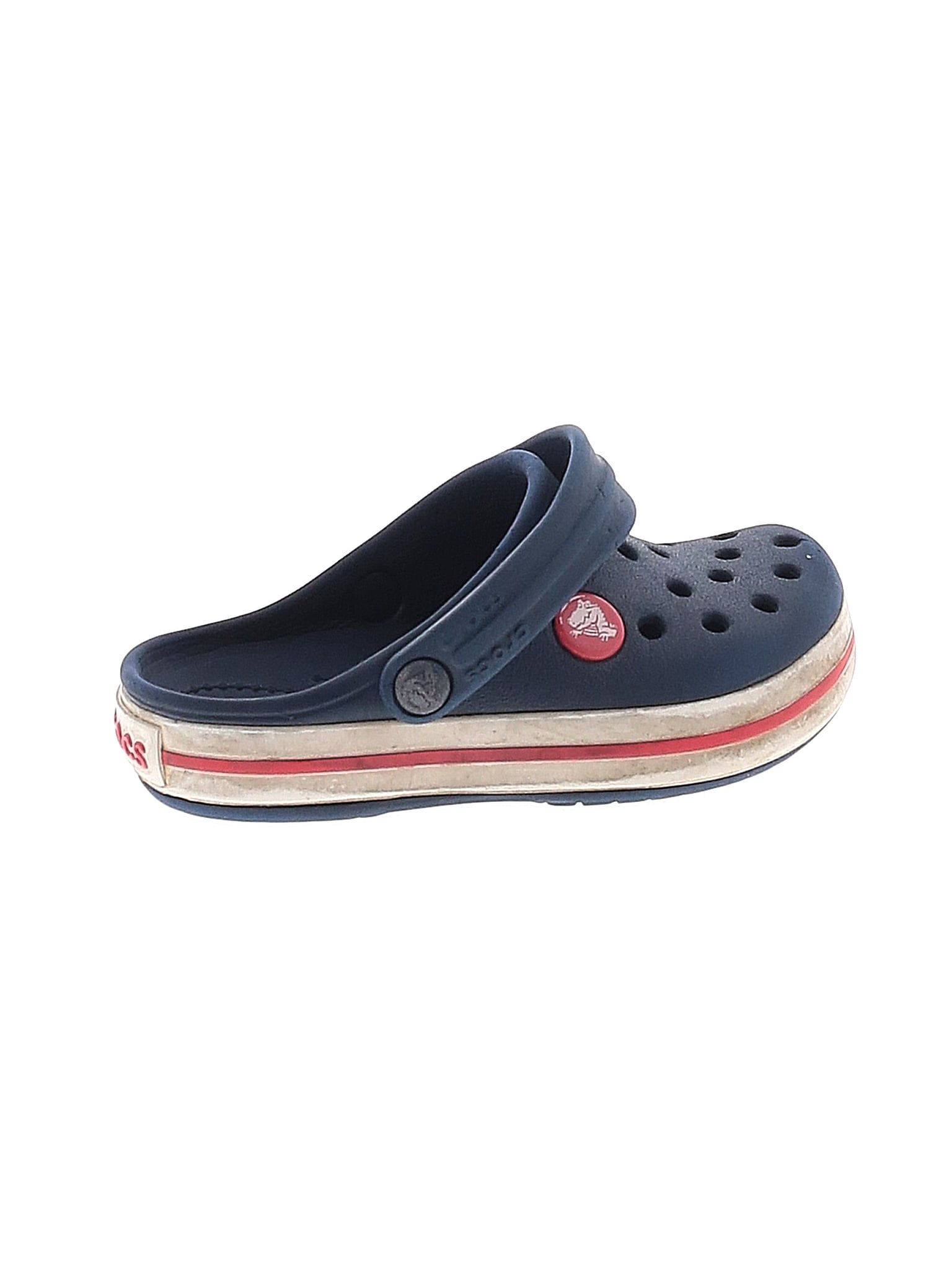 Crocs Color Block Navy Blue Clogs Size 8 - 44% off | ThredUp