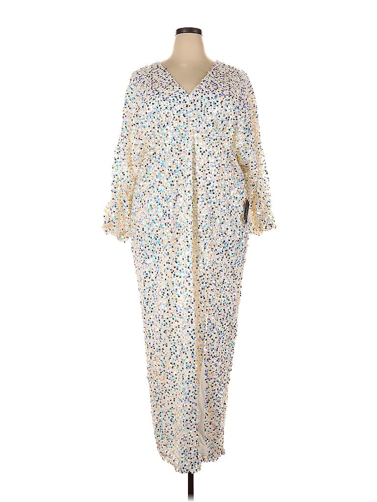 Eloquii Ivory Casual Dress Size 22 Plus 74 Off Thredup