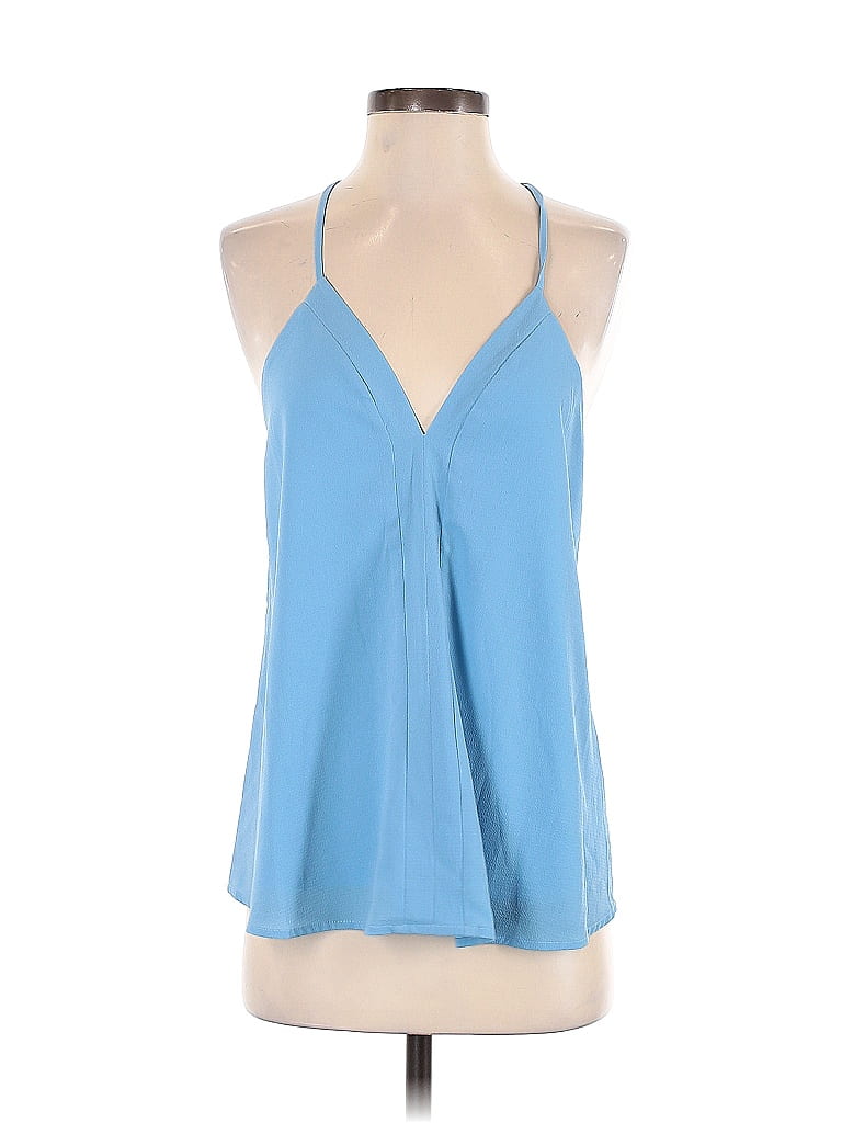 FOROLAV Blue Sleeveless Blouse Size S - 65% off | ThredUp