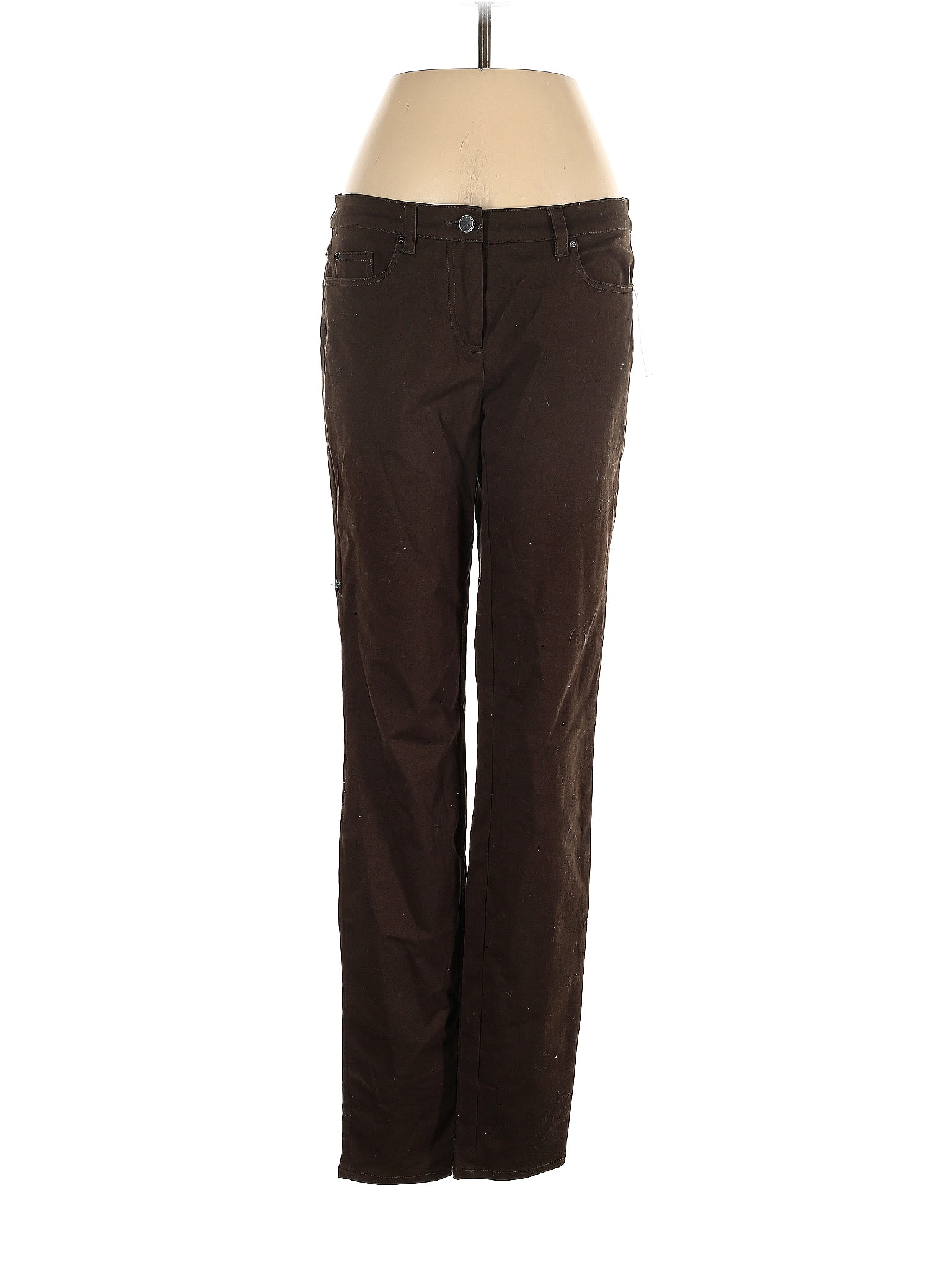 E3 by Etcetera Solid Brown Khakis Size 2 - 81% off | ThredUp