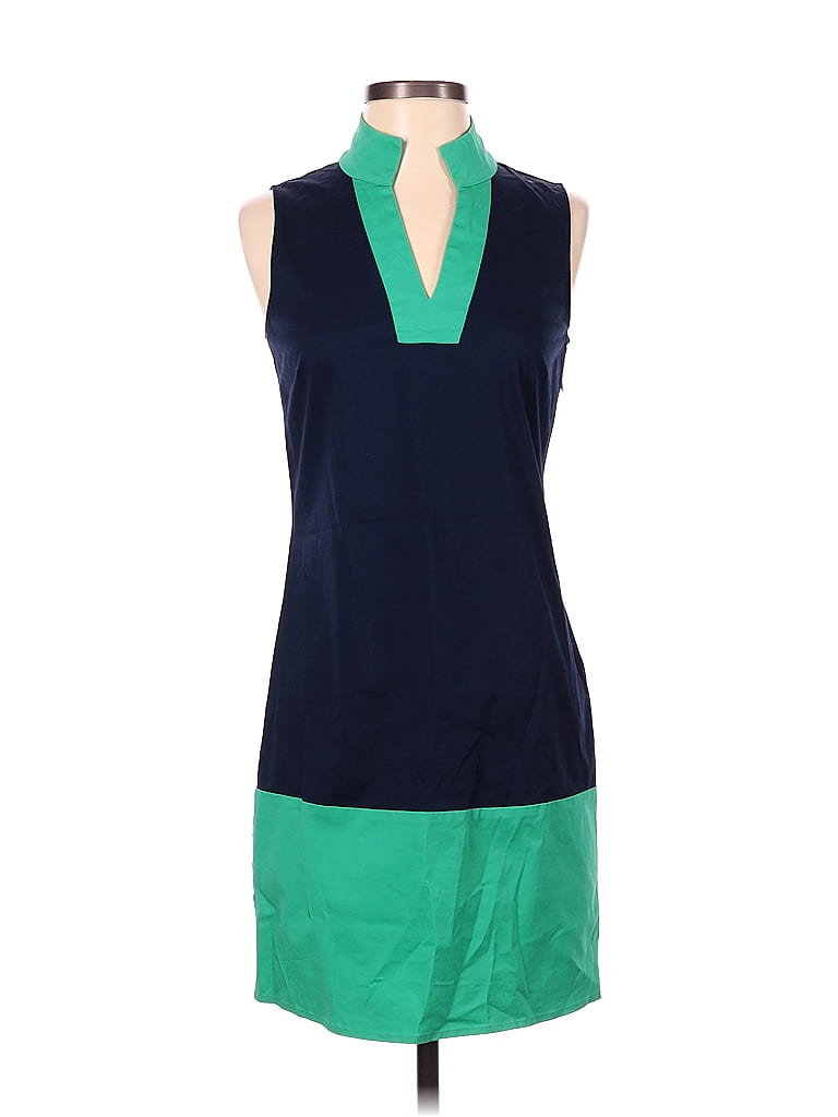 Sail To Sable Color Block Green Casual Dress Size Xs 74 Off Thredup