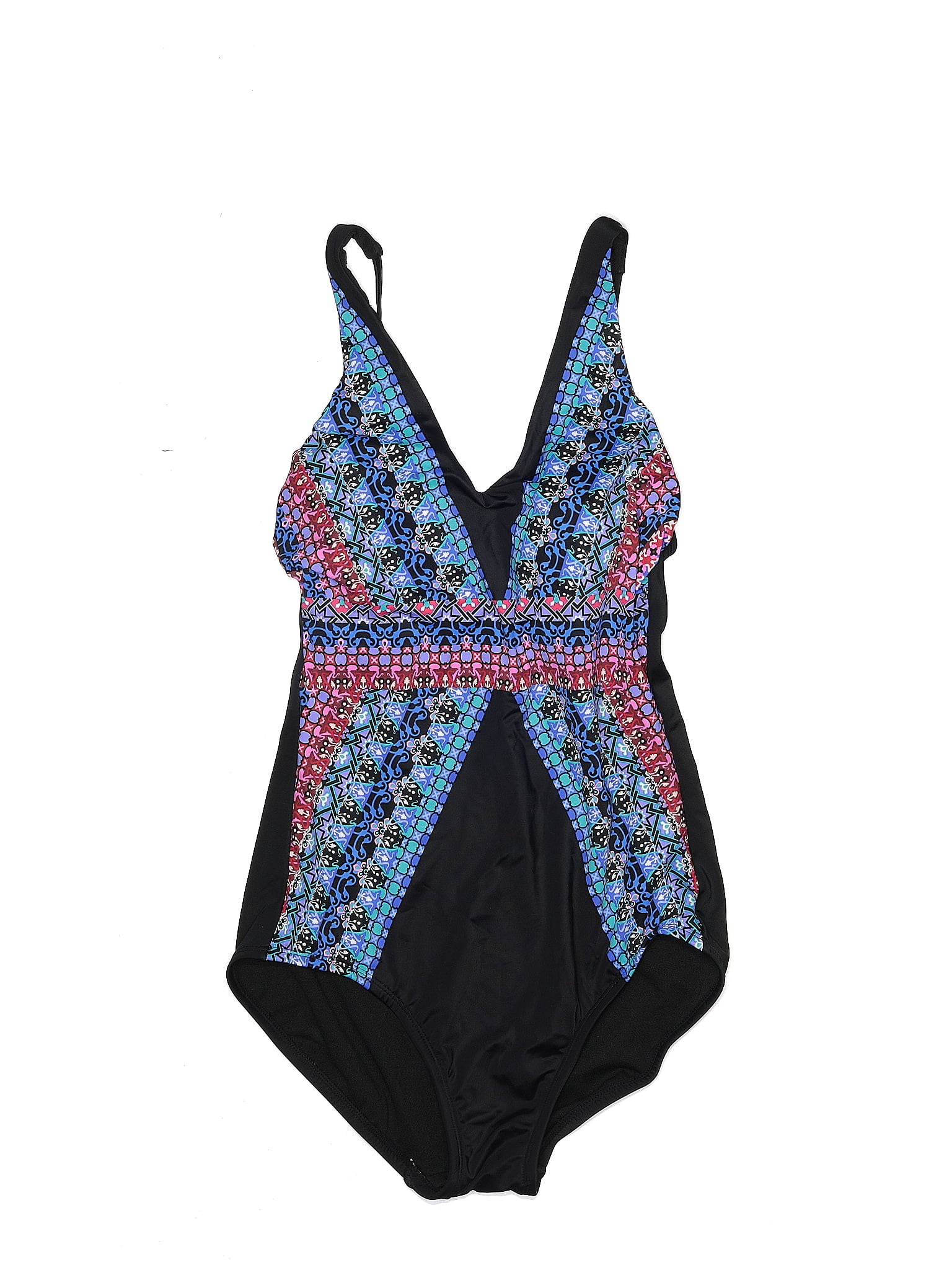 Curves Blue One Piece Swimsuit Size S - 36% off | ThredUp
