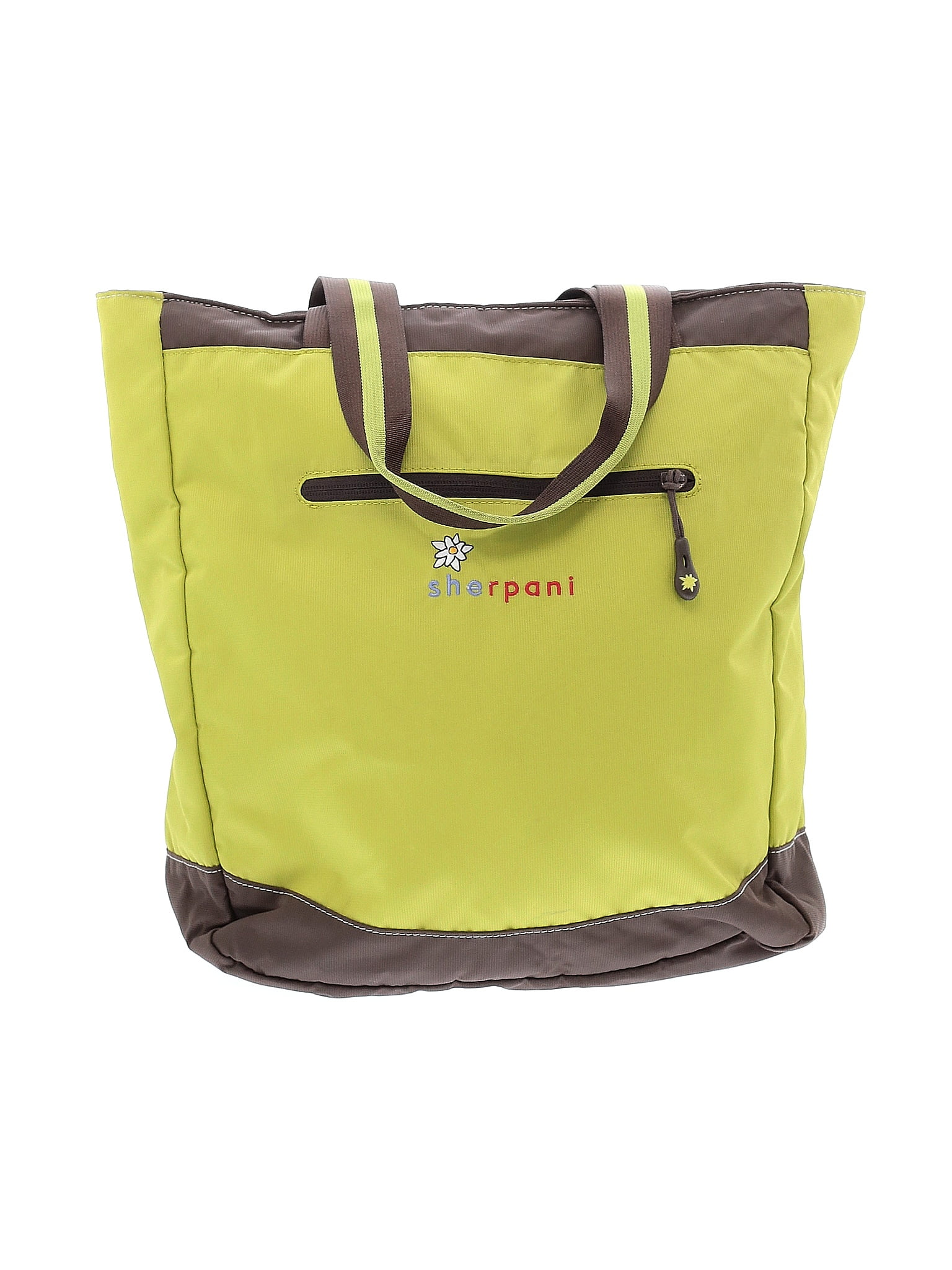 Sherpani Color Block Graphic Solid Yellow Green Tote One Size - 56% off ...