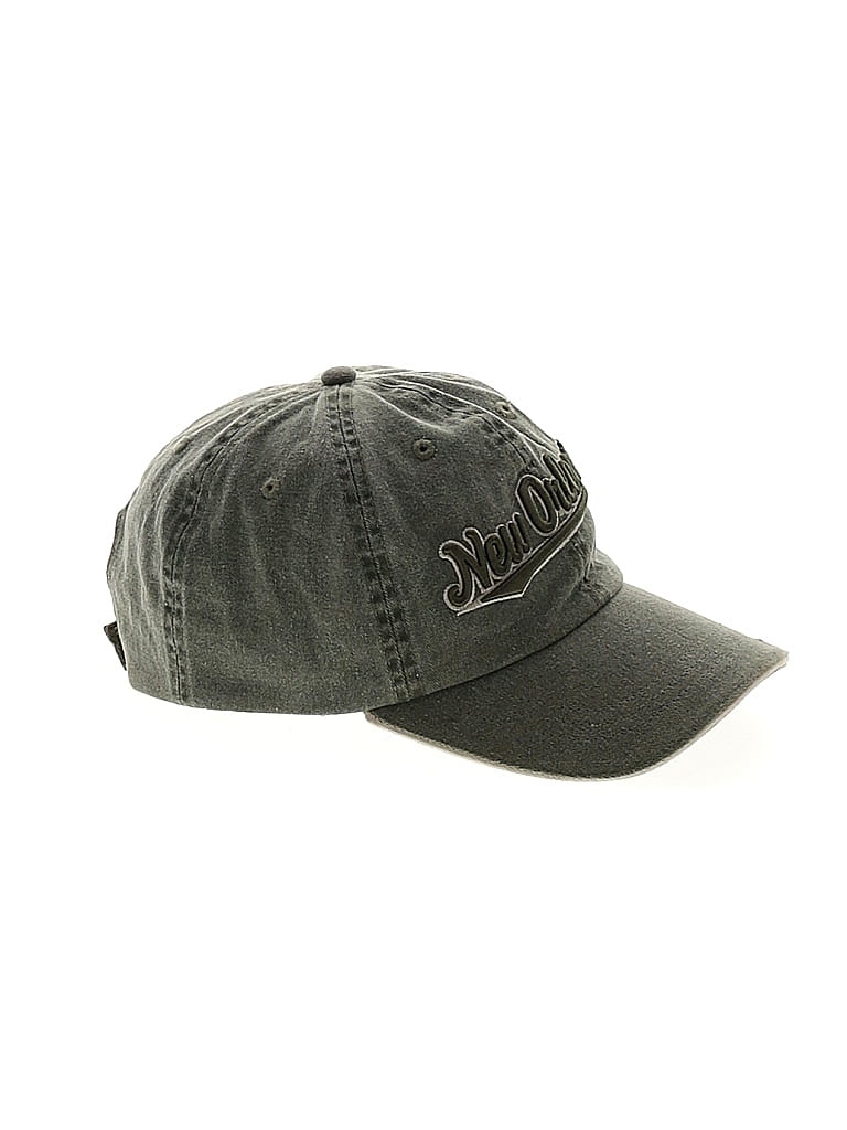 Assorted Brands 100% Cotton Solid Gray Baseball Cap One Size - 56% off ...