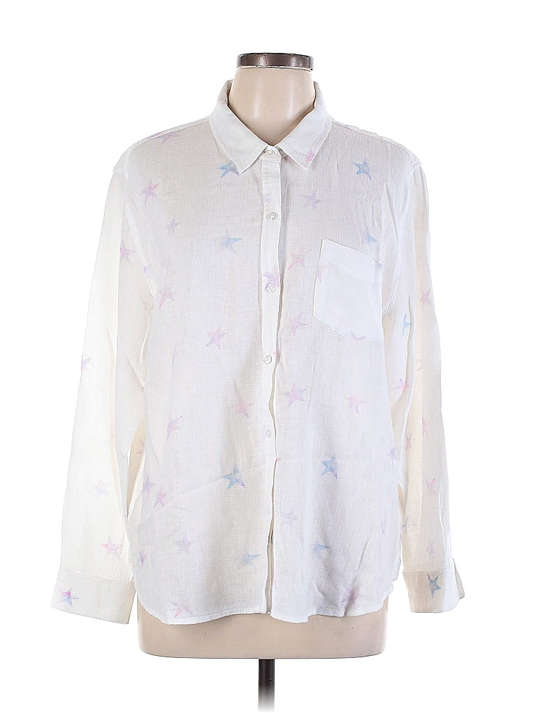 Rails White Ivory Long Sleeve Button-Down Shirt Size XL - 74% off | ThredUp