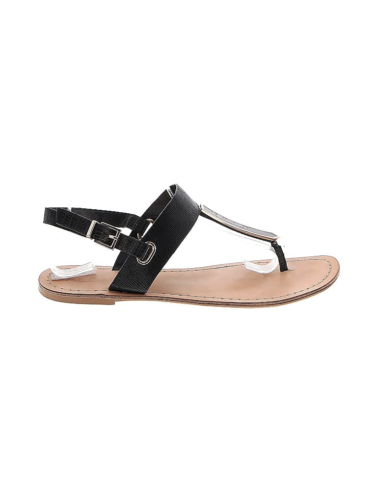 Aldo Solid Black Sandals Size 10 - 68% off | ThredUp