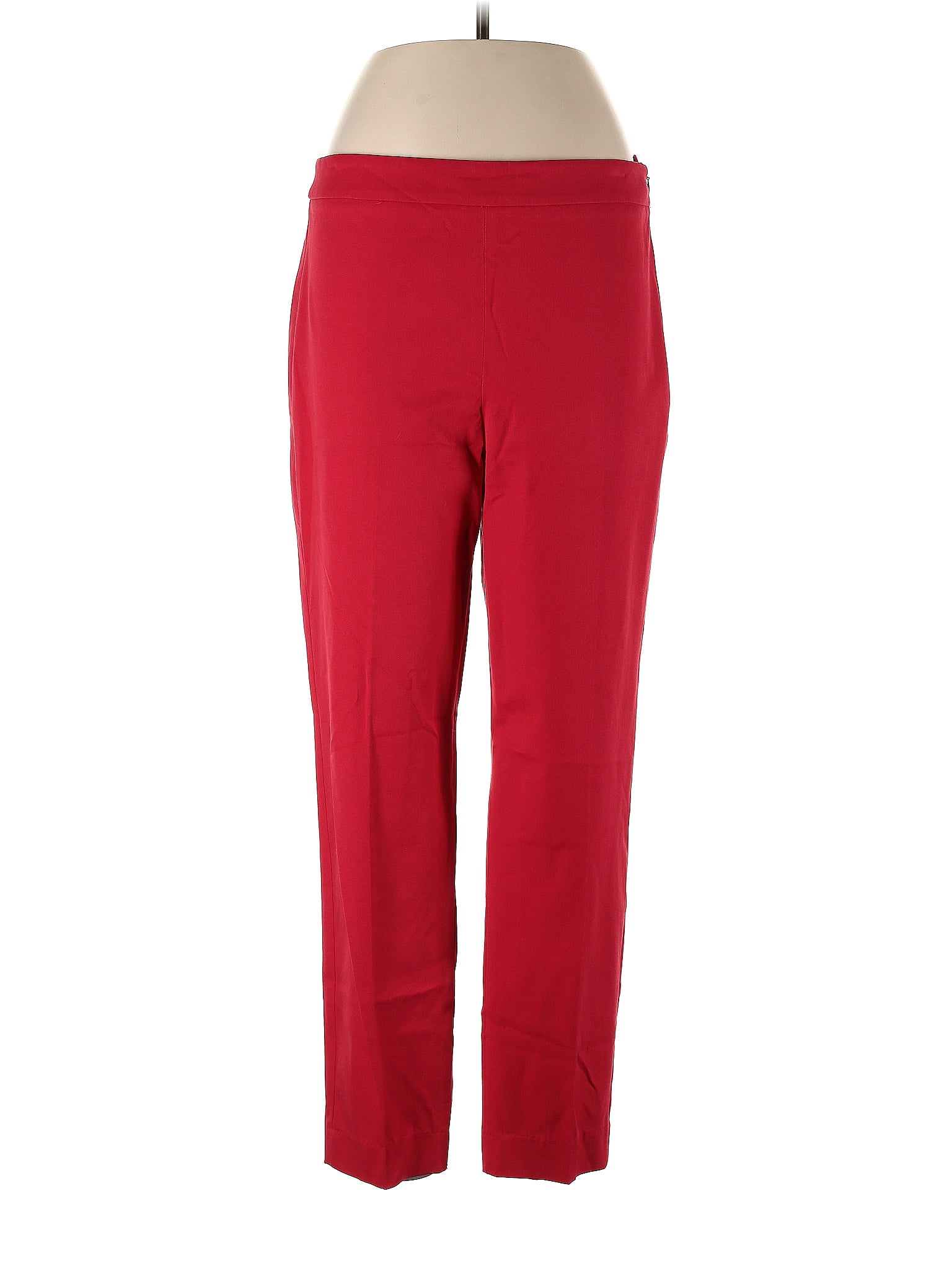 Talbots Solid Red Dress Pants Size 10 - 75% off | ThredUp