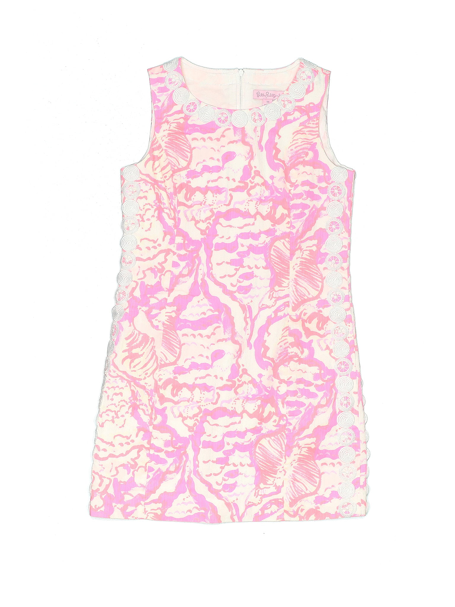 Lilly Pulitzer 100 Cotton Pink Dress Size 10 66 Off Thredup