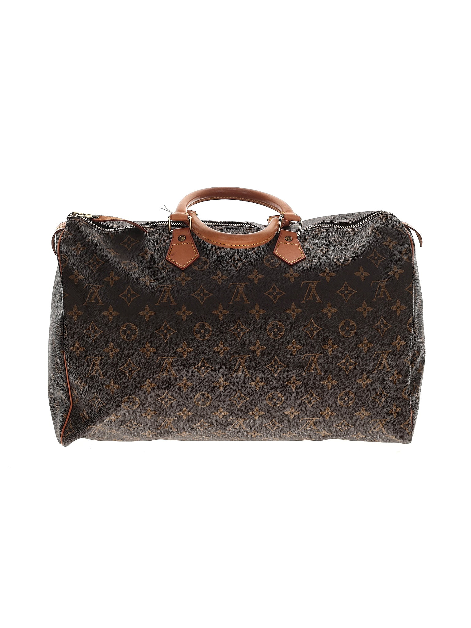 Louis Vuitton 100% Coated Canvas Black Brown Speedy One Size - 69% off | ThredUp