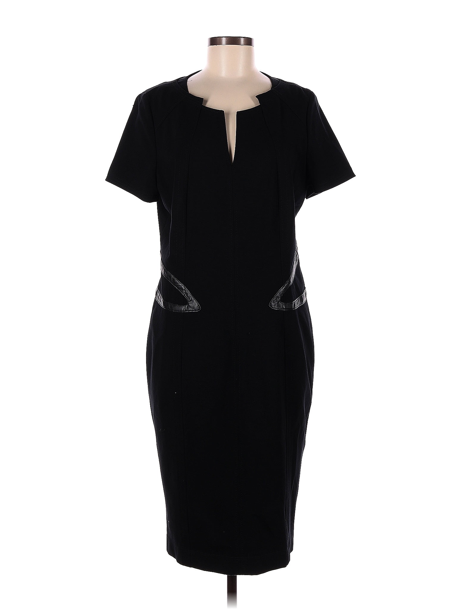Basler 100% Polymide Solid Black Cocktail Dress Size 40 (EU) - 81% off ...