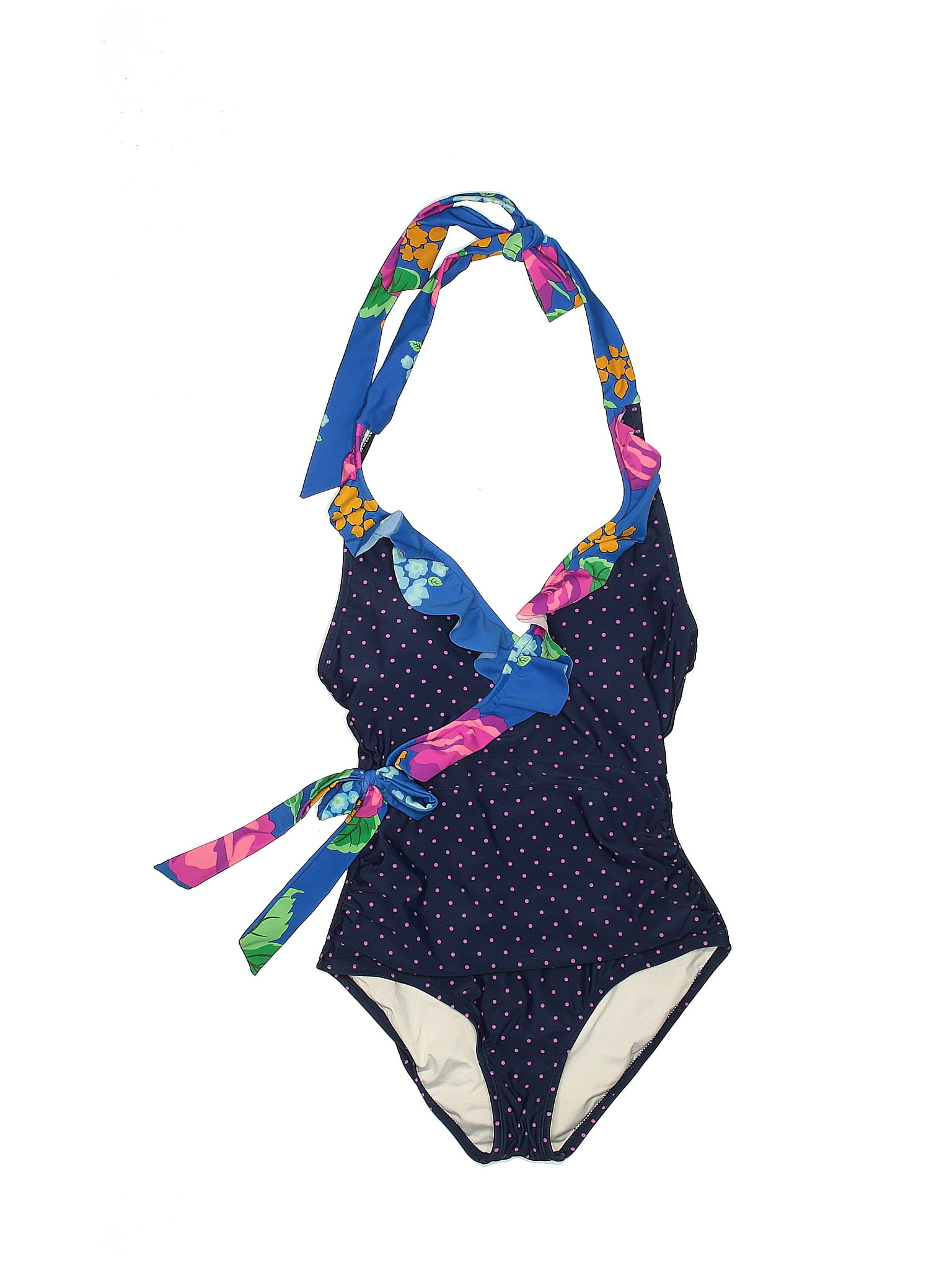 Matilda Jane Polka Dots Blue One Piece Swimsuit Size S - 47% off | ThredUp