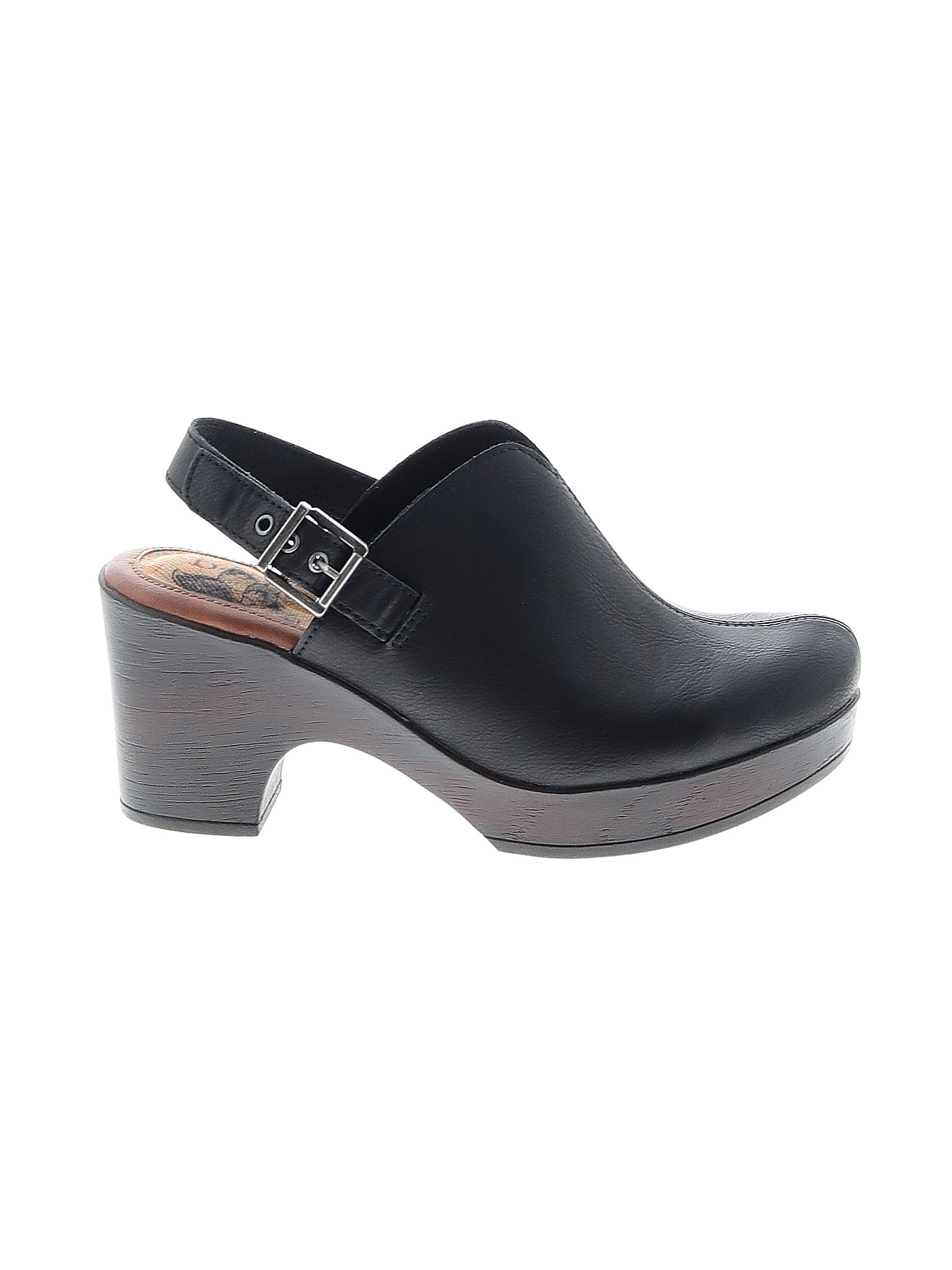 B.O.C Solid Black Mule/Clog Size 9 - 39% off | ThredUp