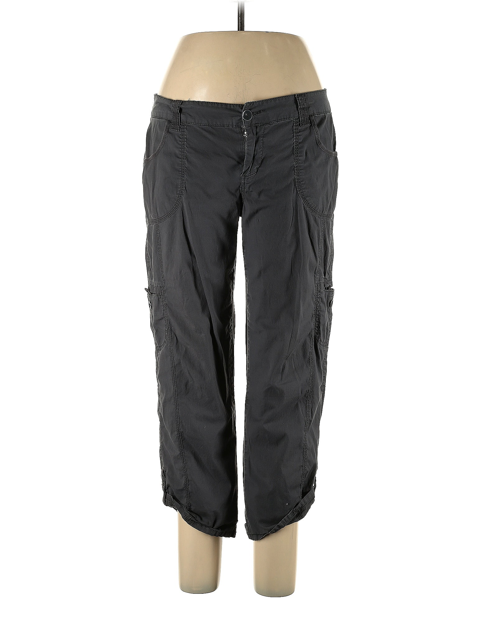 Fred David Solid Gray Cargo Pants Size 12 - 40% off | ThredUp