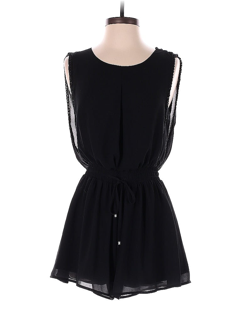 Hyfve 100% Polyester Solid Black Romper Size M - 50% off | ThredUp