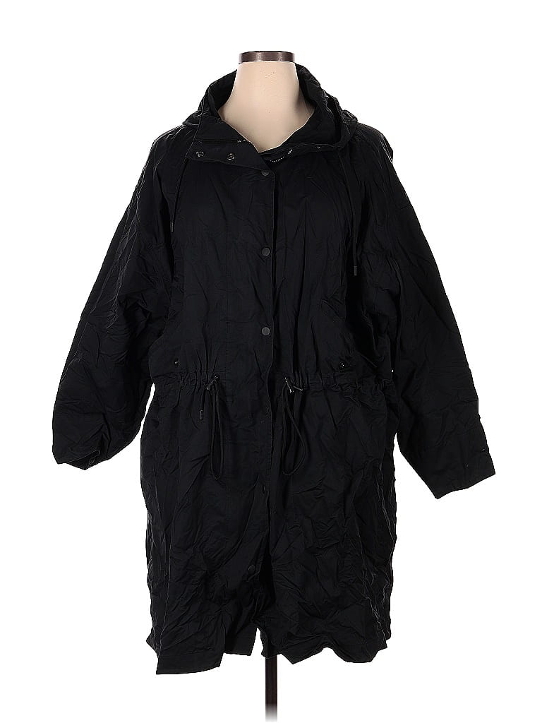 Gap Solid Black Jacket Size XL - 66% off | ThredUp