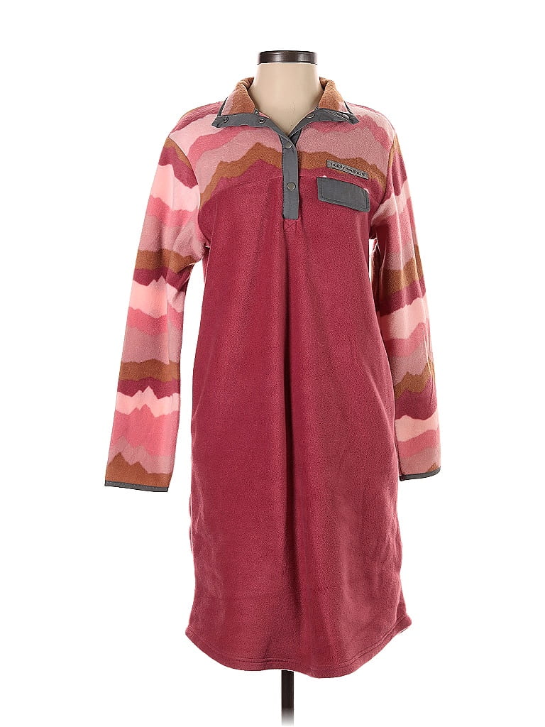 Simply Southern Color Block Pink Casual Dress Size S - 65% off | ThredUp