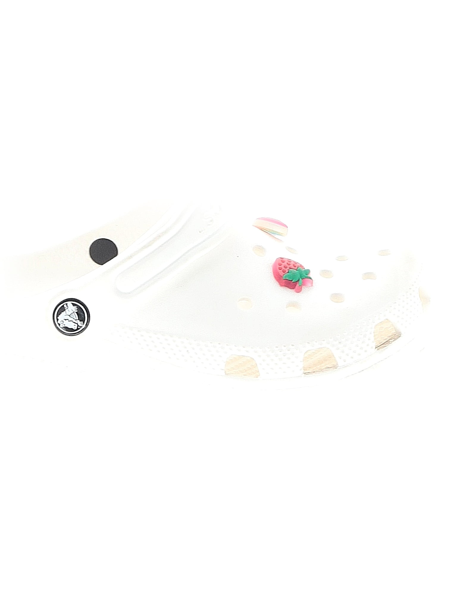 Crocs White Clogs Size 2 - 44% off | ThredUp